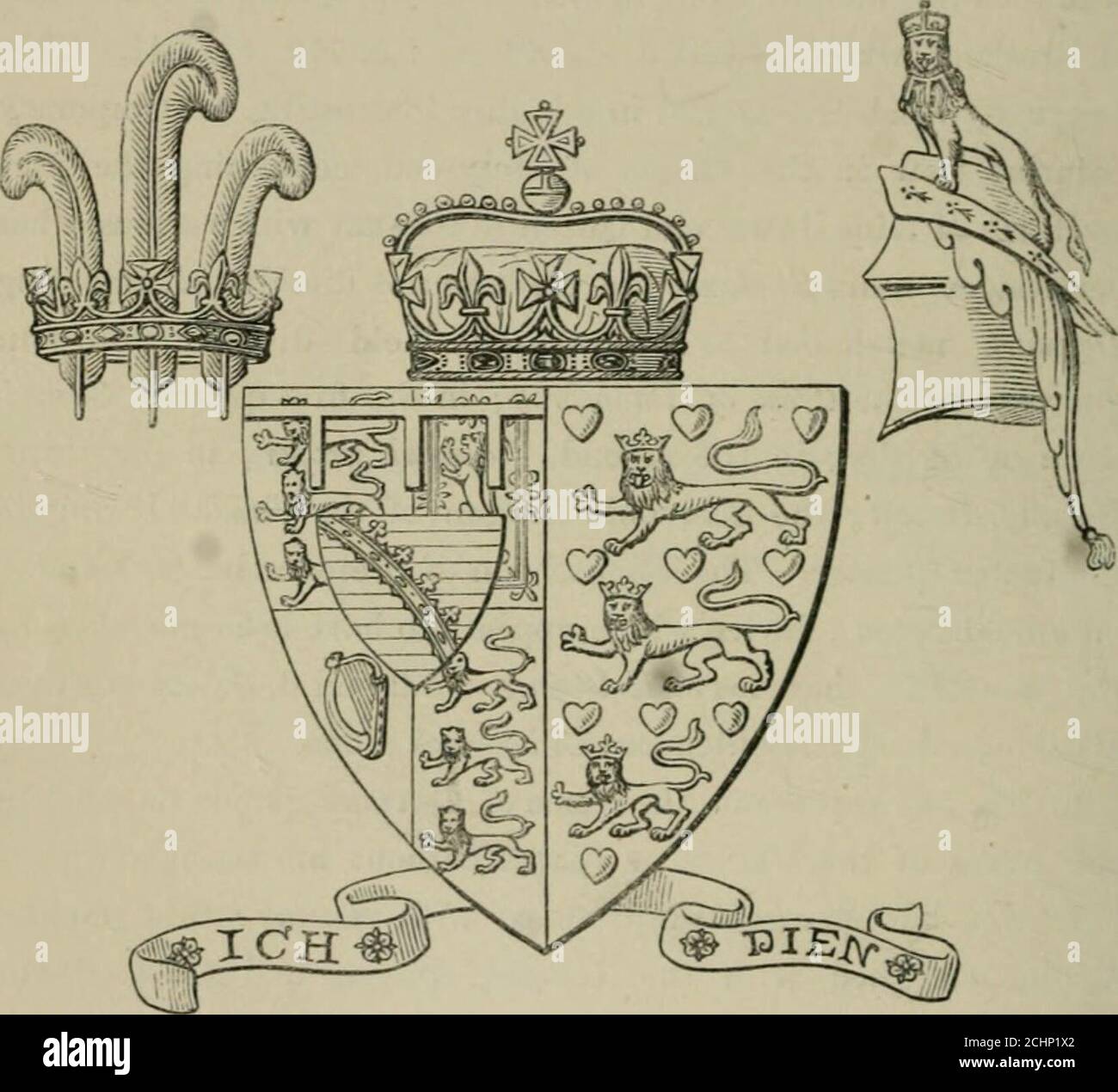 . Heraldry, historical and popular . Fron-. -^Iie G.u --: Plate LXXV ...