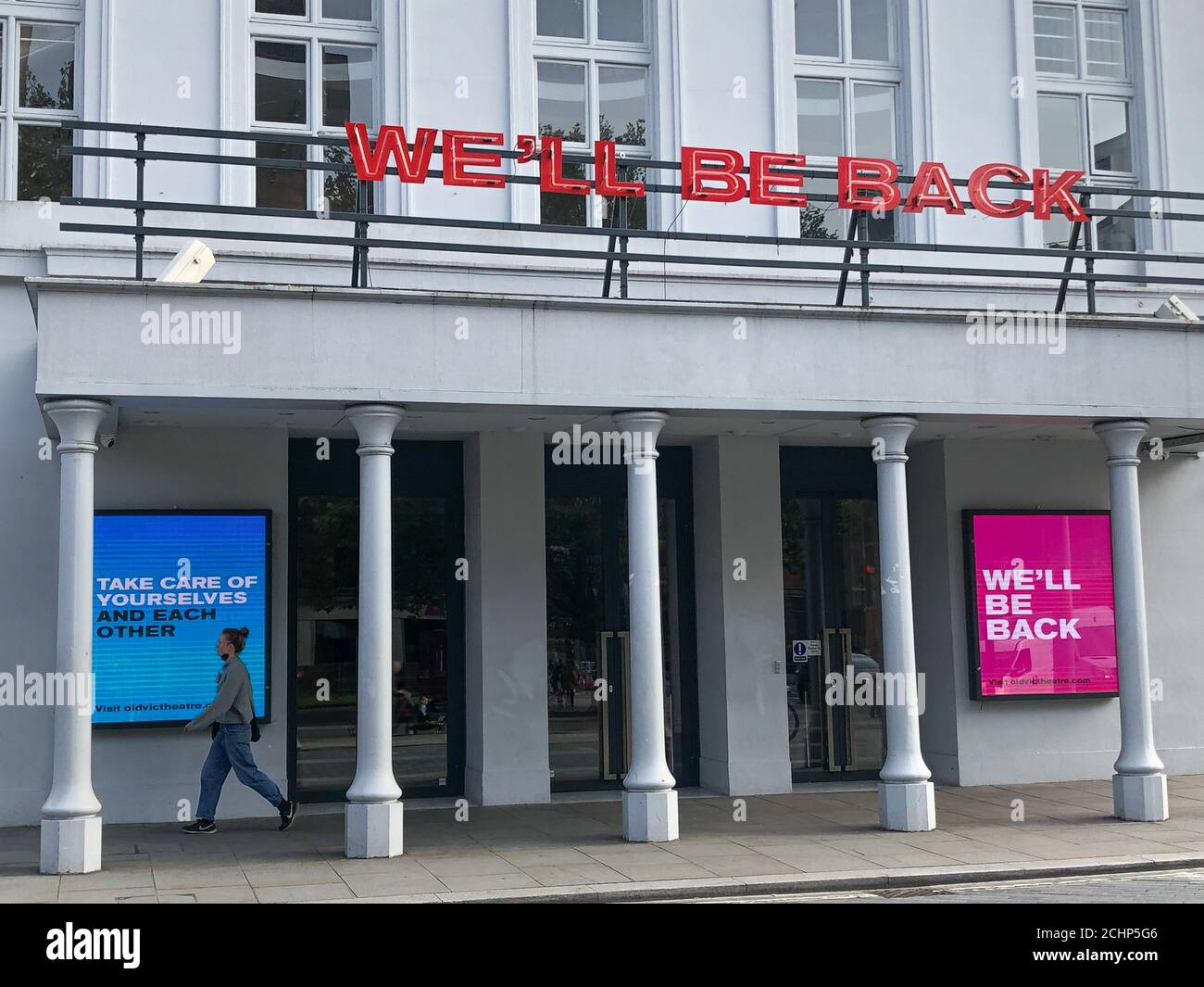 Well be back sign hi-res stock photography and images - Alamy
