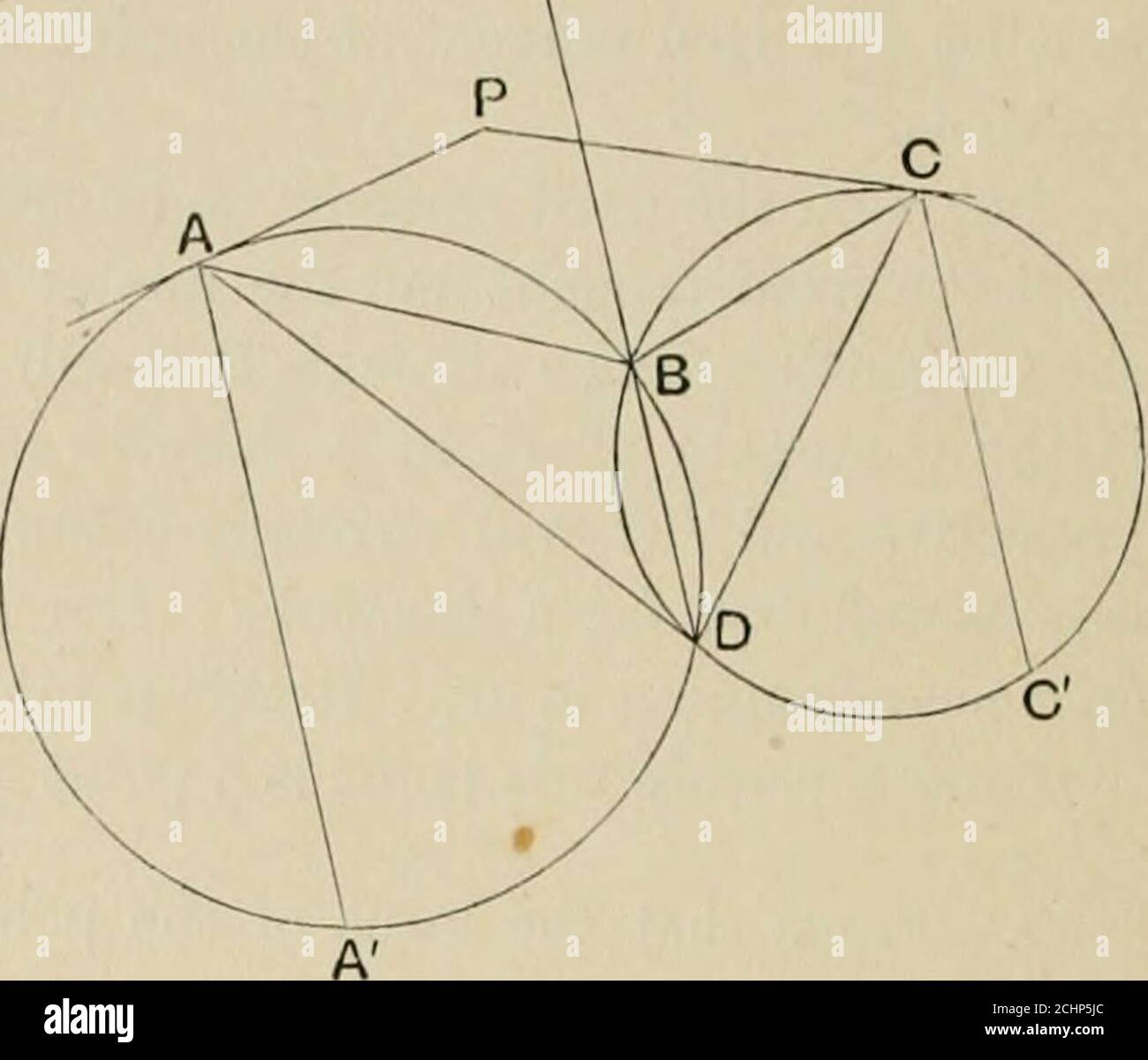 . The principles of projective geometry applied to the straight line ...