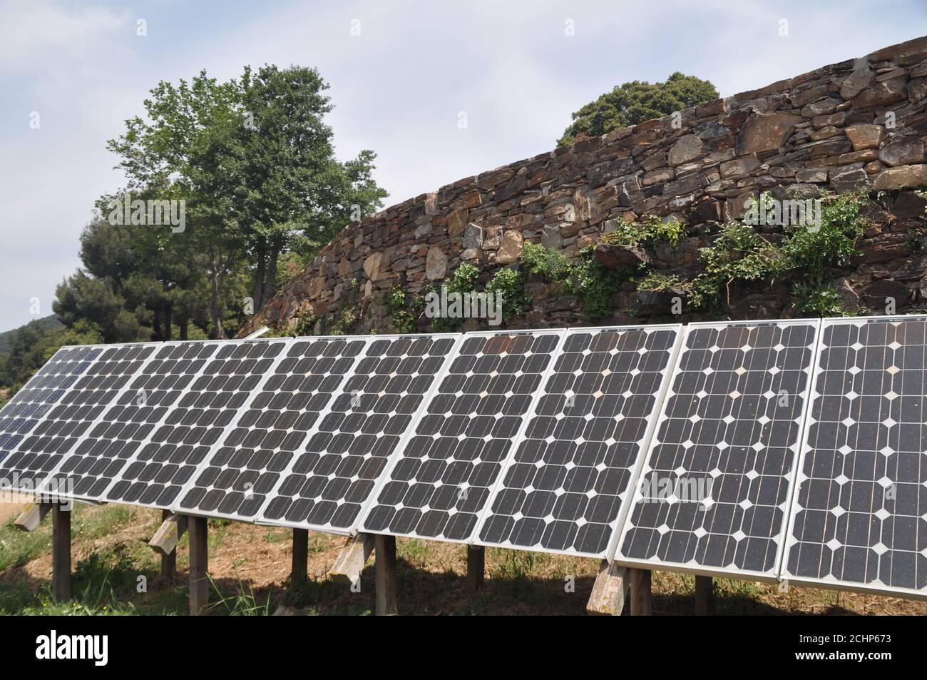 High angle shot solar hi-res stock photography and images - Alamy