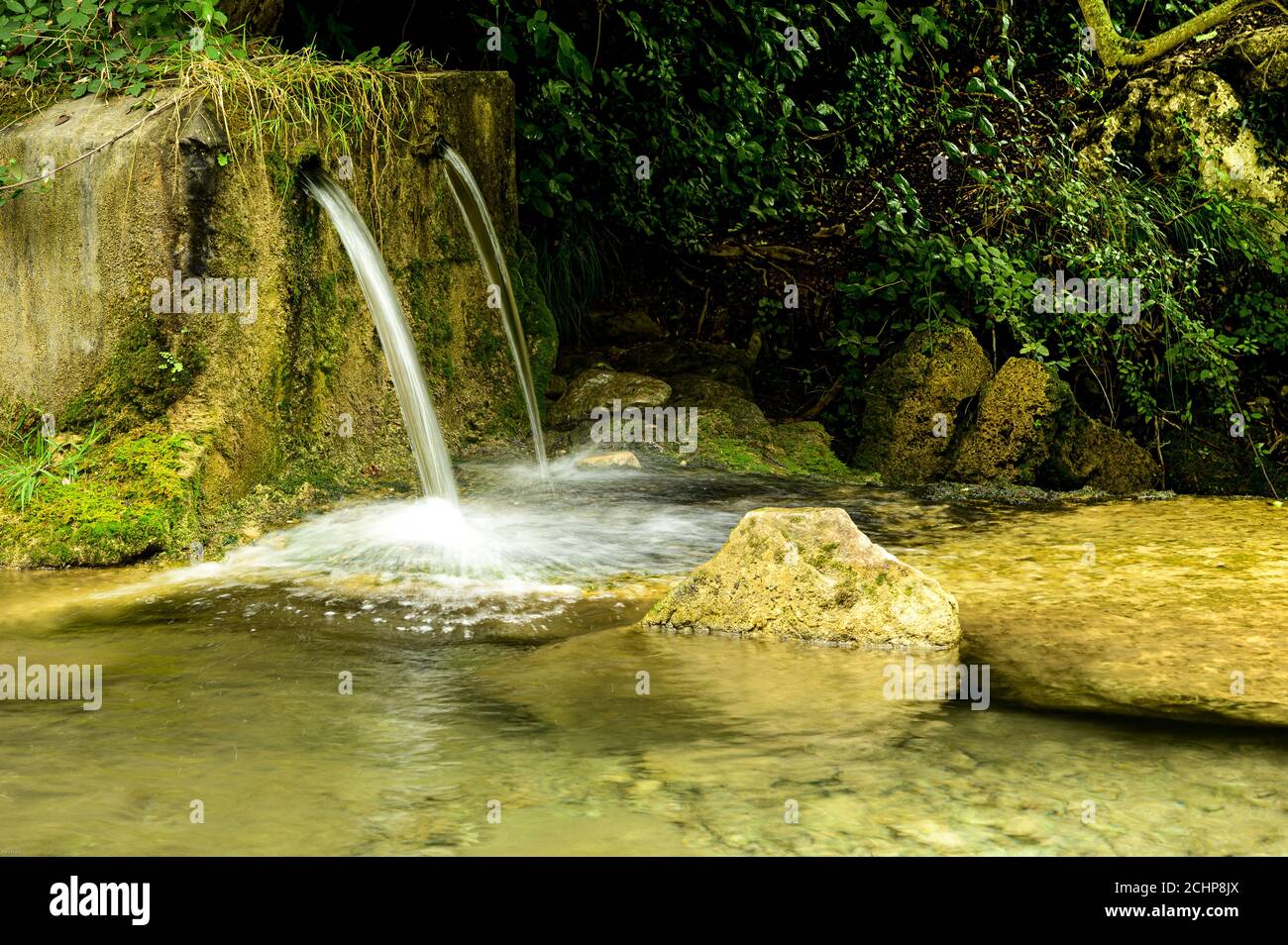 Shot of wellsprings in nature Stock Photo - Alamy