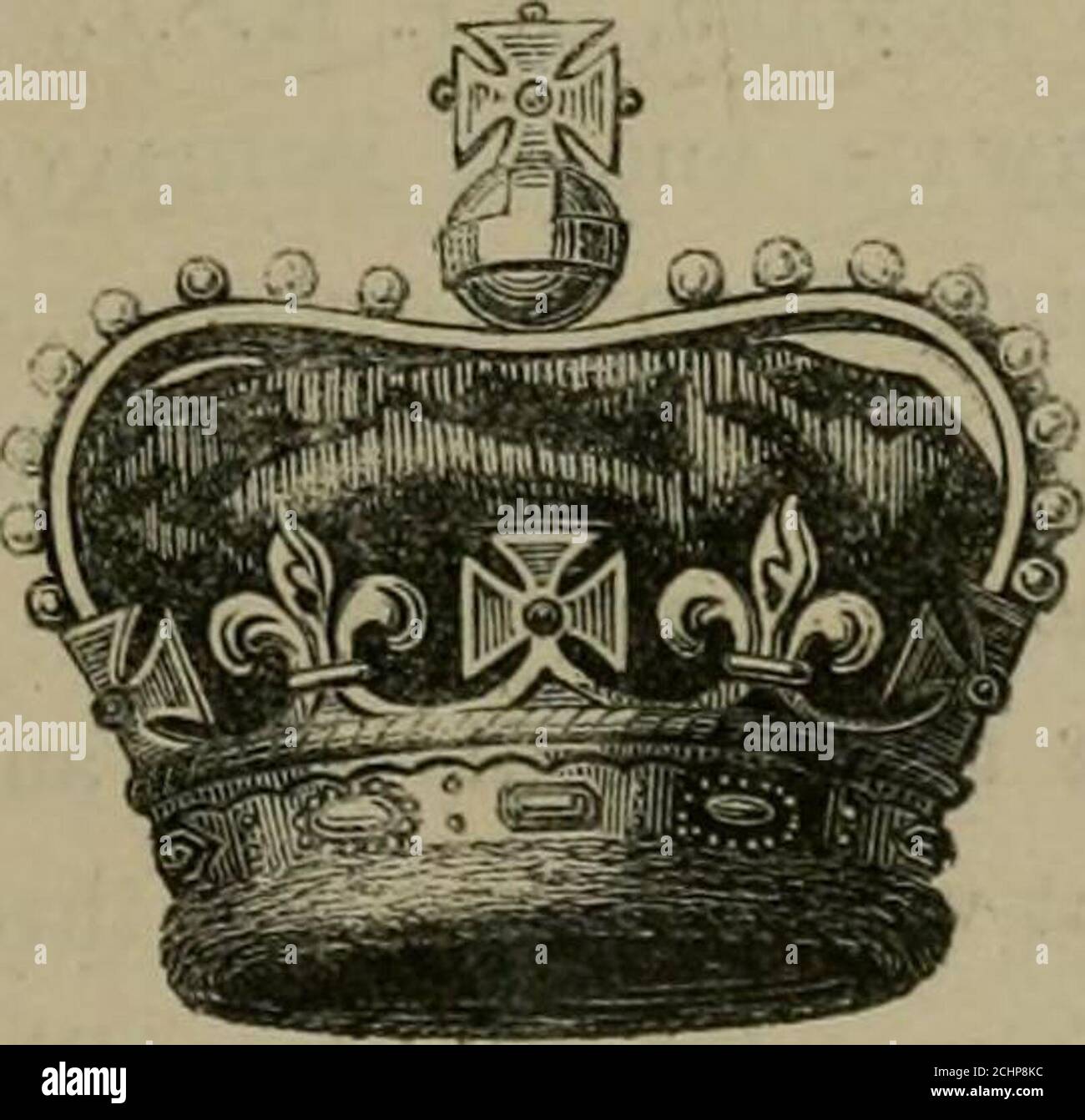 Coronet of the prince of wales hi-res stock photography and images - Alamy