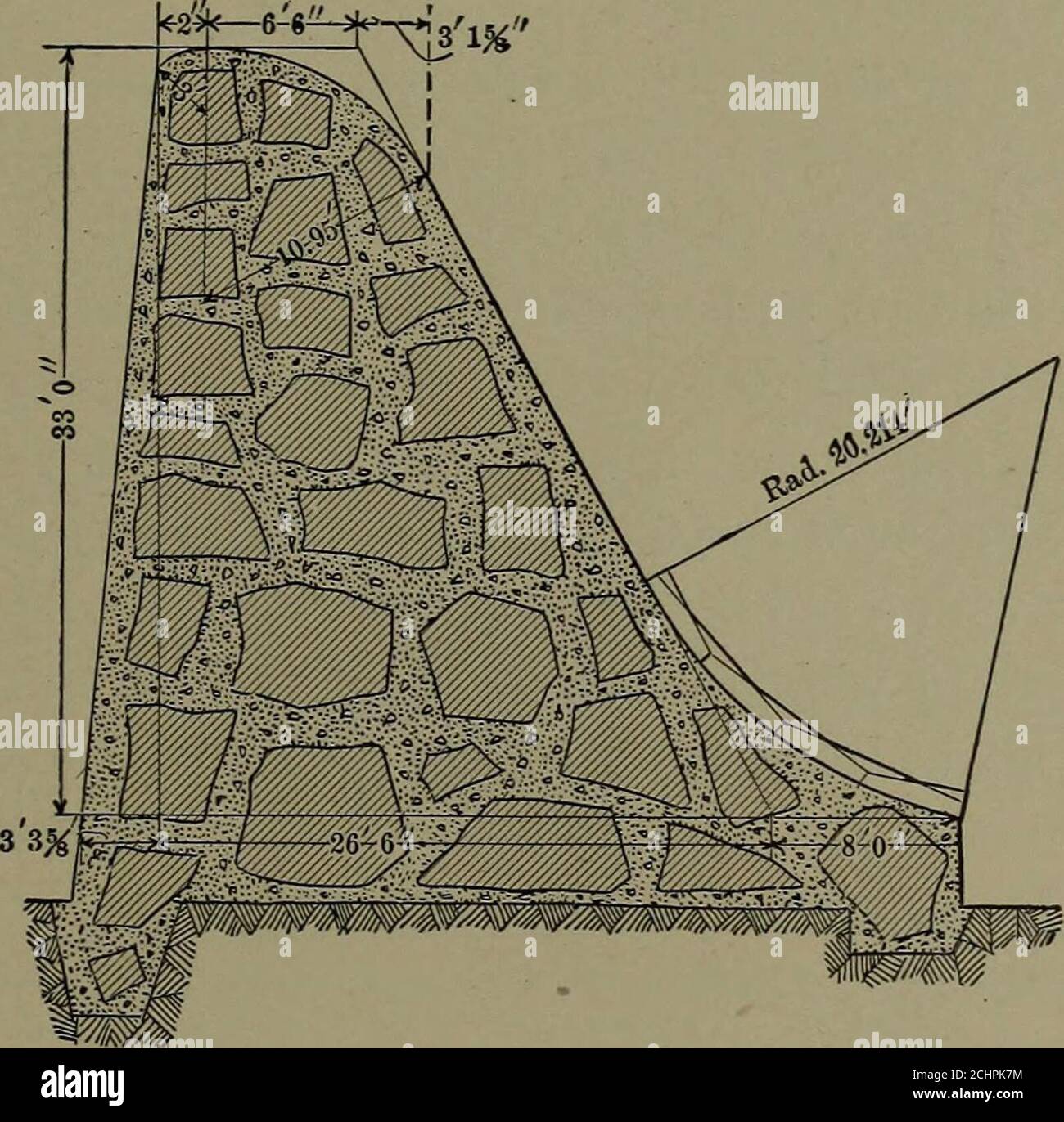 Concrete embedded stones hi-res stock photography and images - Alamy