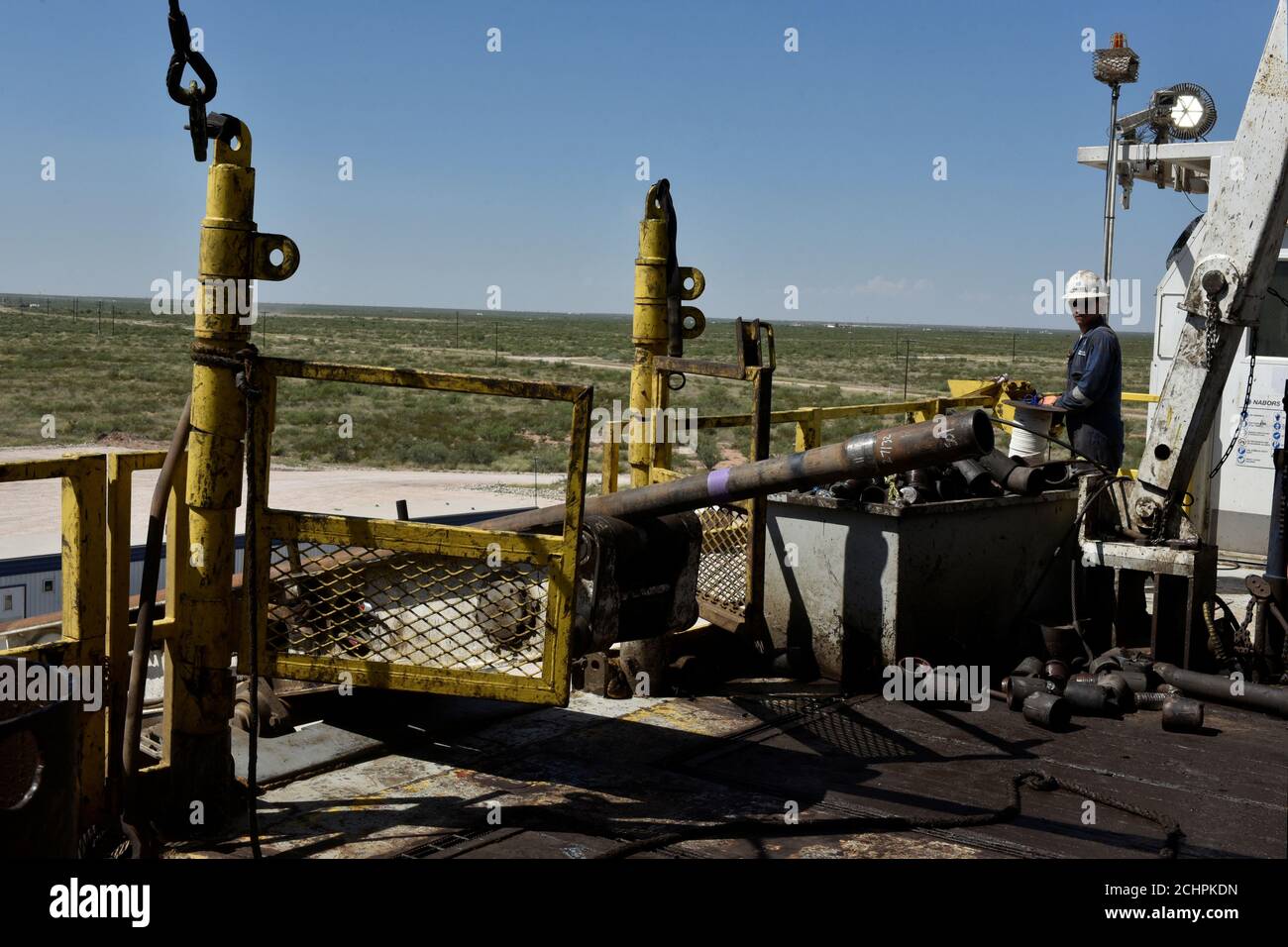 Oil rig drill floor hi-res stock photography and images - Alamy