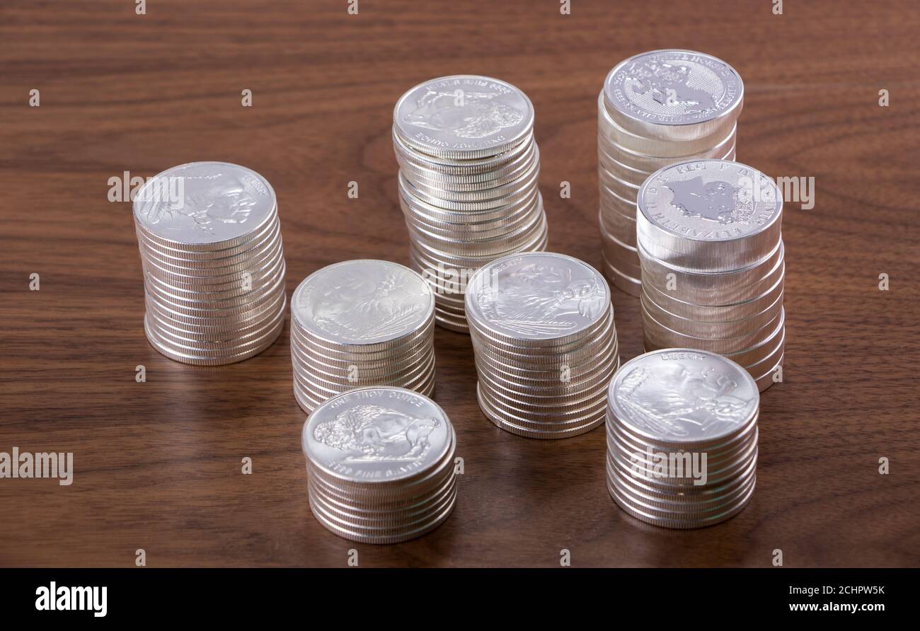 Dollar stacks hi-res stock photography and images - Alamy