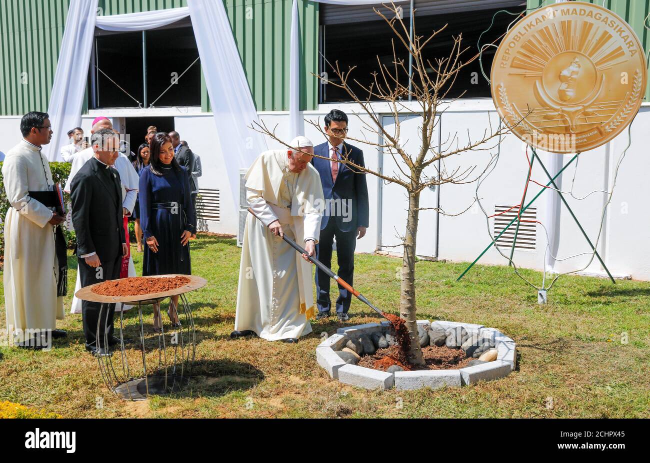 Madagascar tree planting hi-res stock photography and images - Alamy