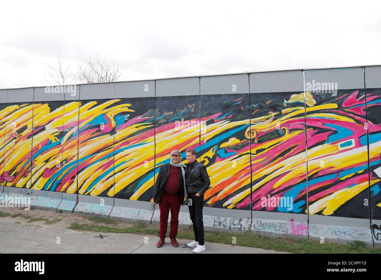 David Hasselhoff Berlin Wall High Resolution Stock Photography and ...