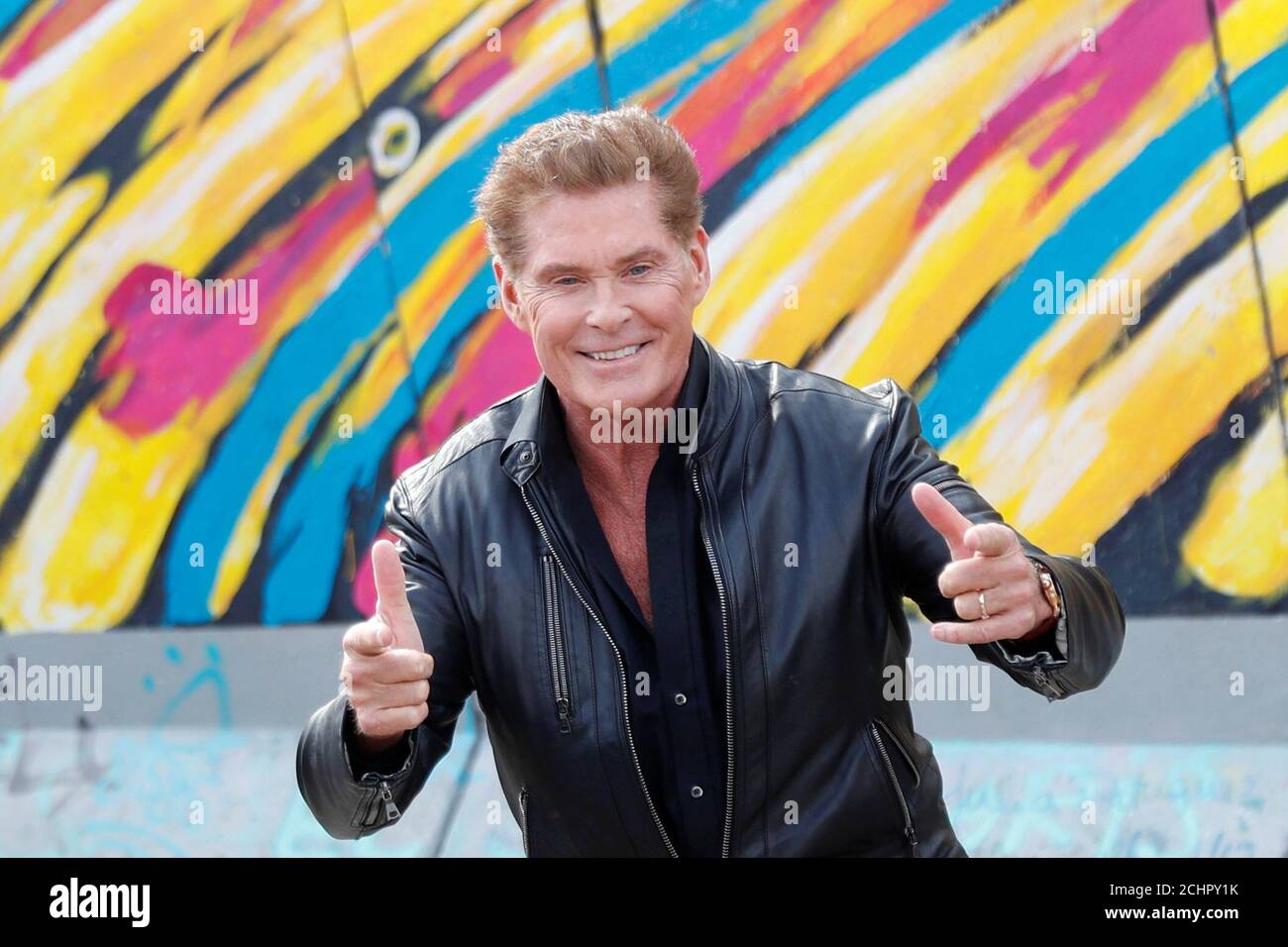 David Hasselhoff Berlin Wall High Resolution Stock Photography and ...