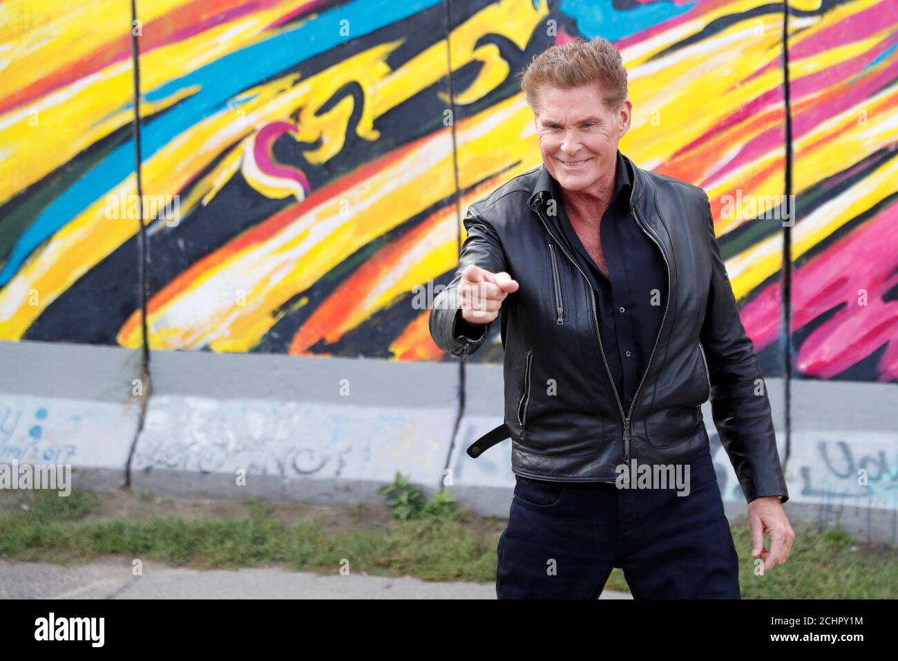 David Hasselhoff Berlin Wall High Resolution Stock Photography and ...