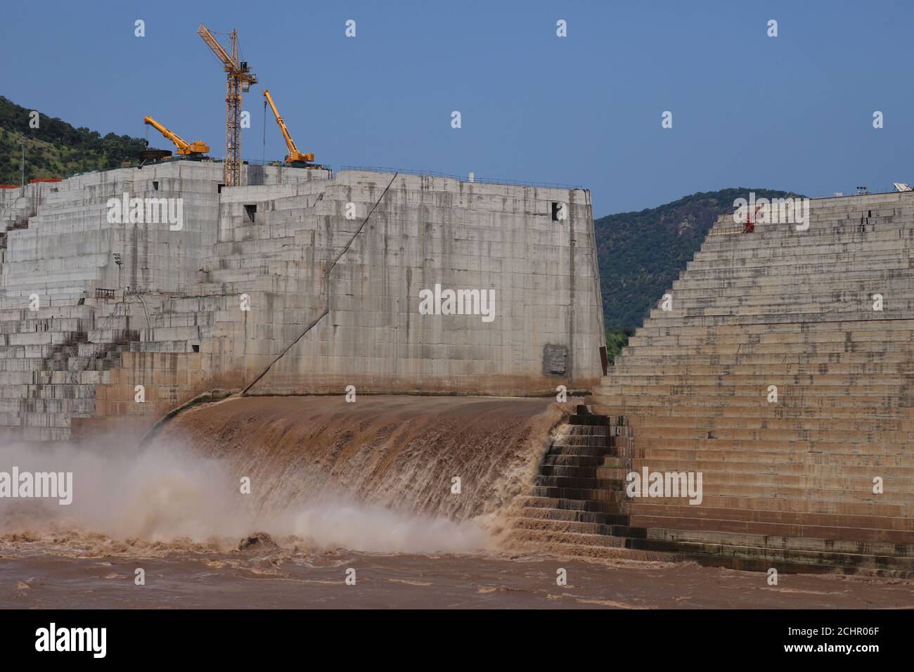 Ethiopia renaissance dam river nile hi-res stock photography and images ...