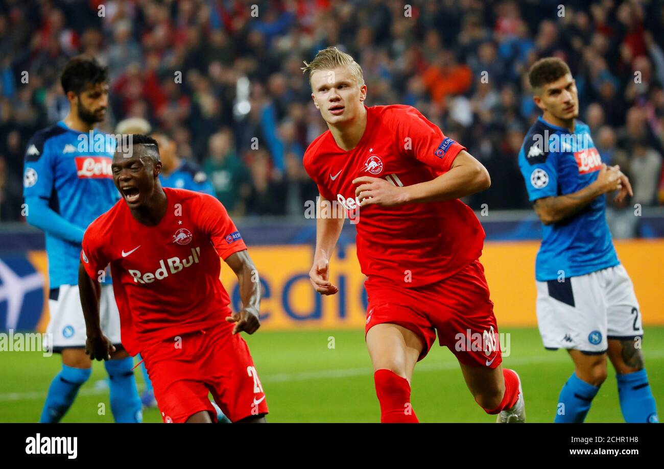 Erling haaland red bull hi-res stock photography and images - Alamy