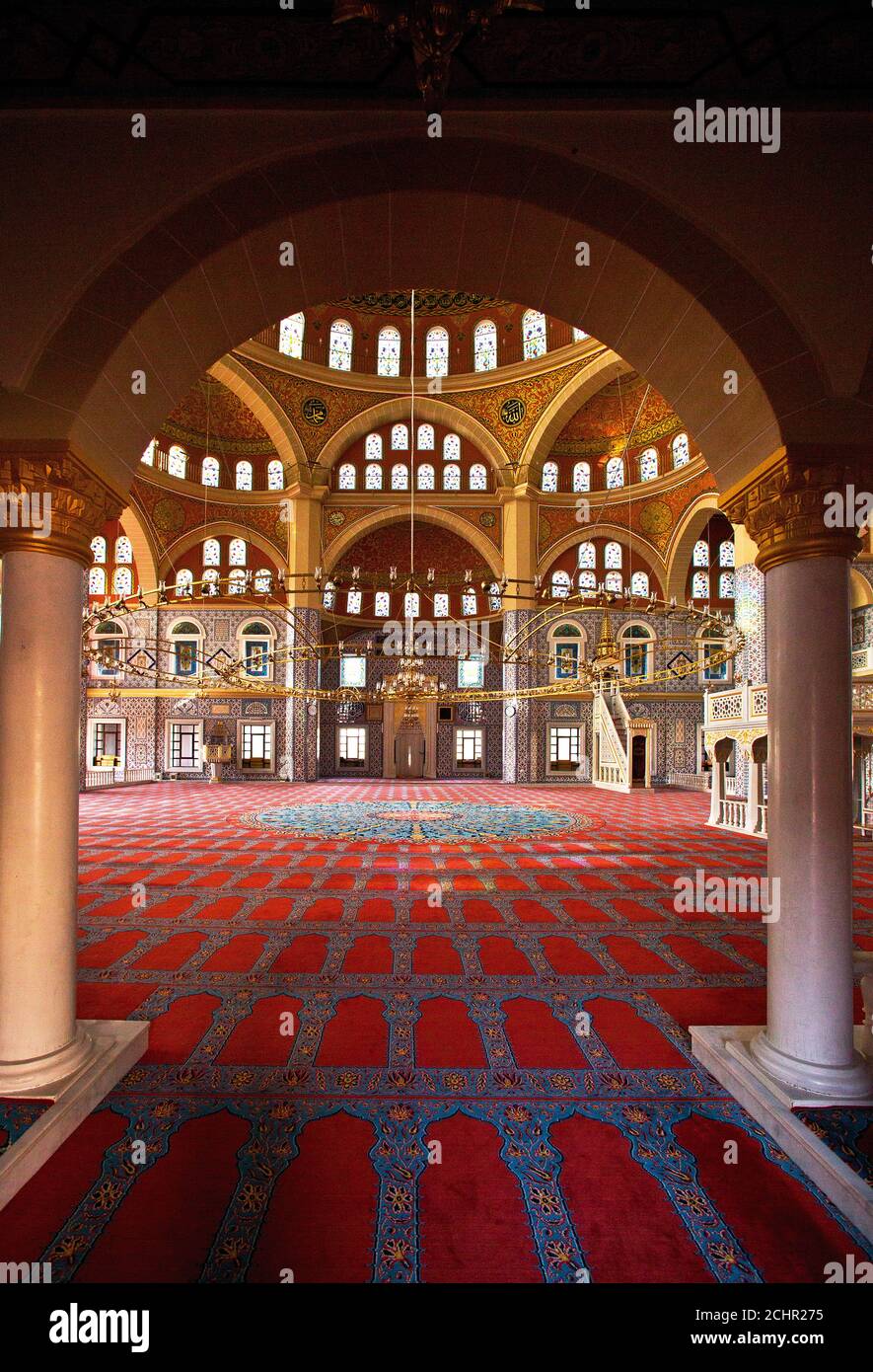 Nizamiye Mosque, Johannesburg Stock Photo - Alamy