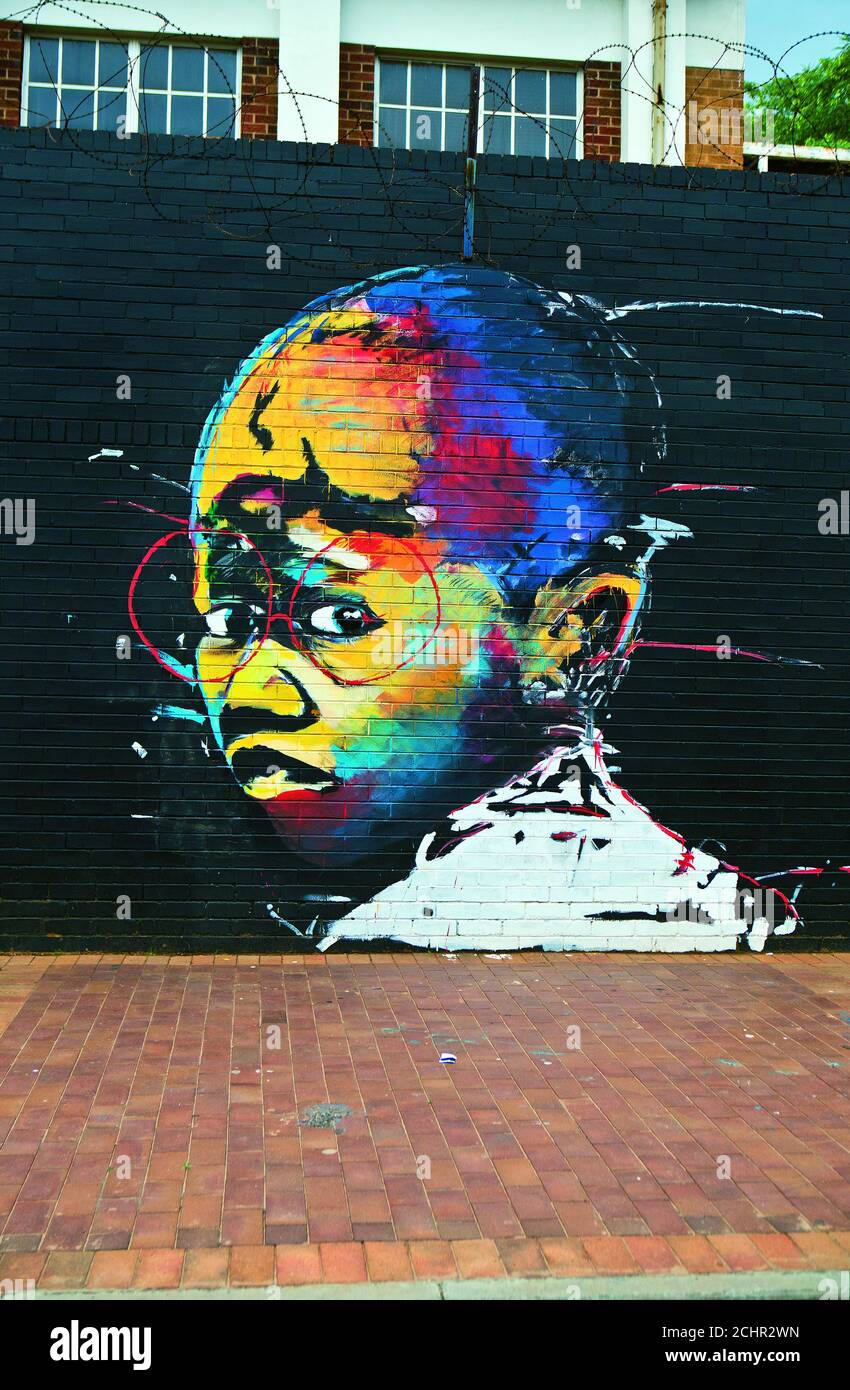 South africa mural graffiti hi-res stock photography and images - Alamy