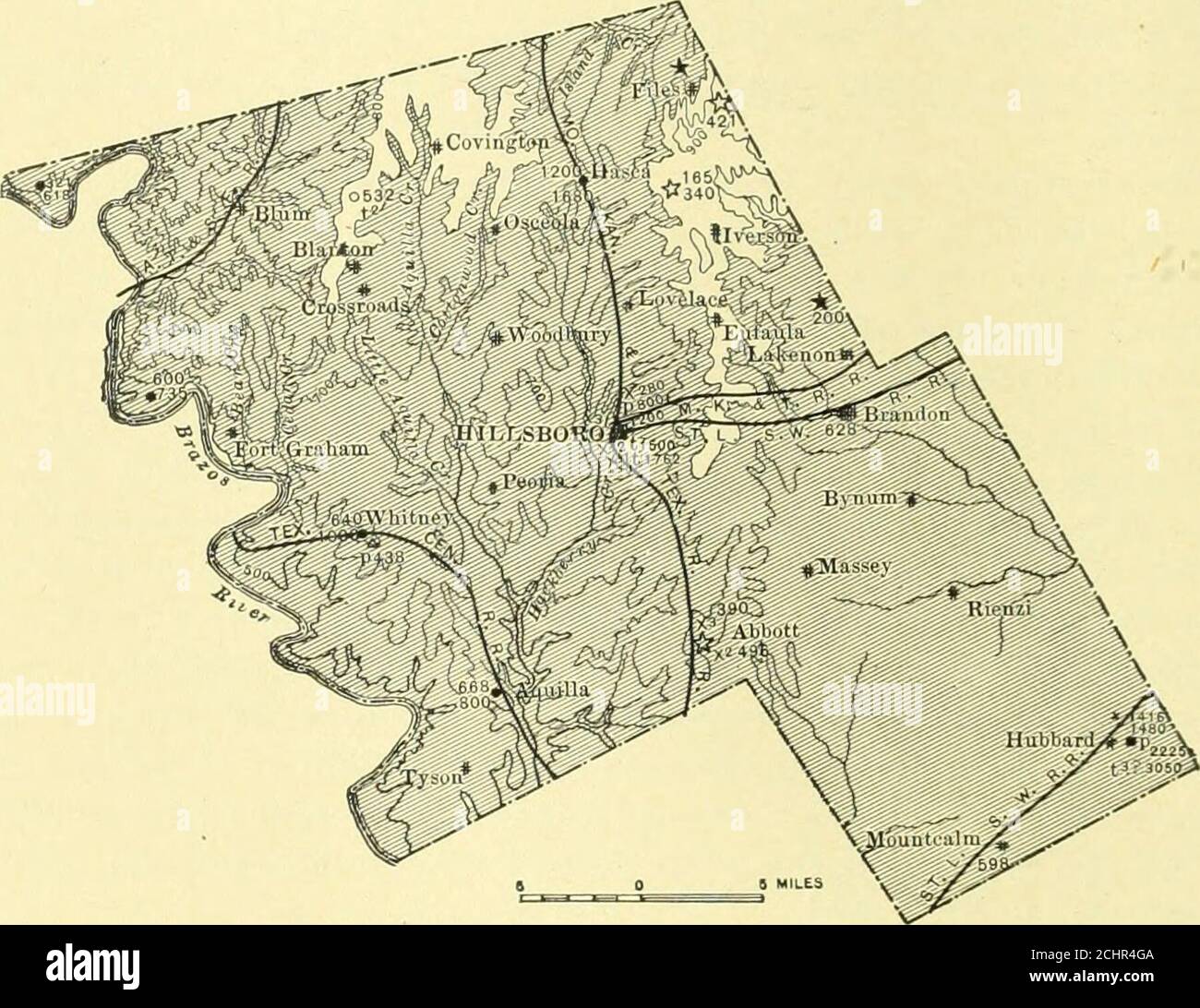 Trinity county map hi-res stock photography and images - Alamy