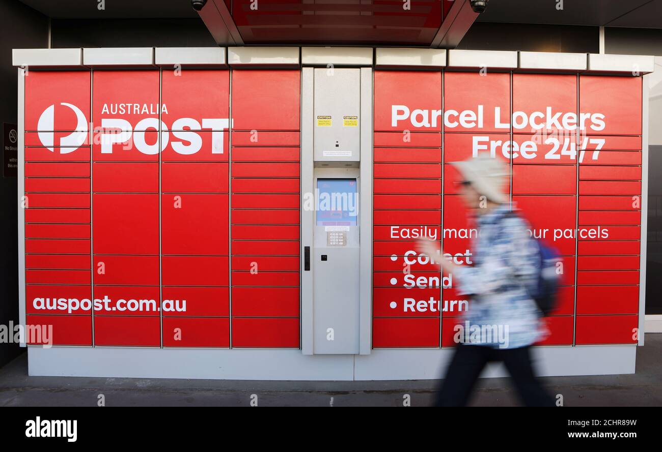 Parcel Lockers High Resolution Stock Photography and Images - Alamy