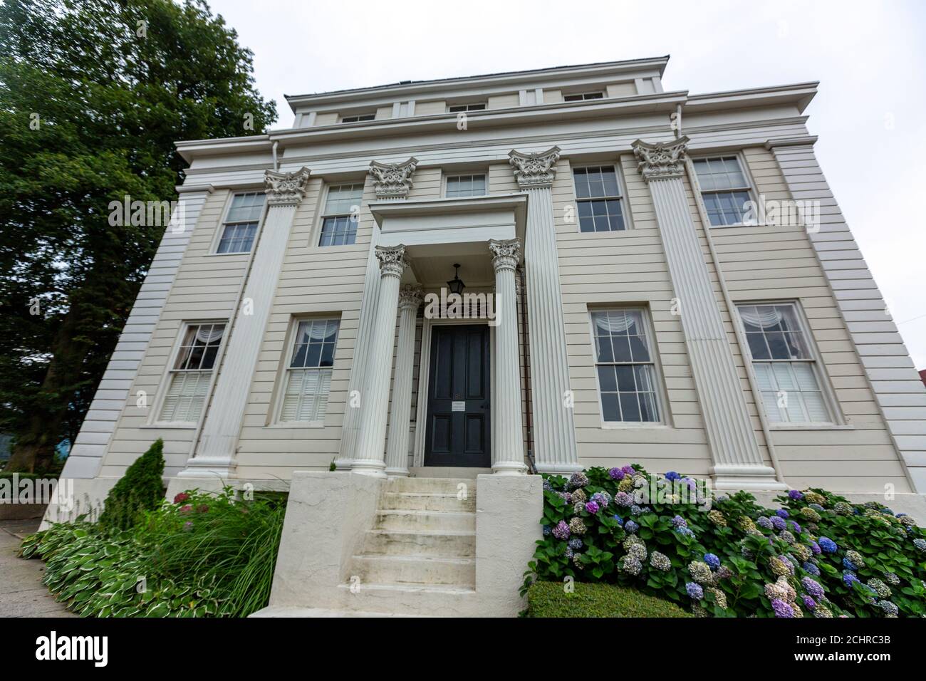 Levi H. Gale House, Touro, St, Colonial house in Newport, Rhode Island ...