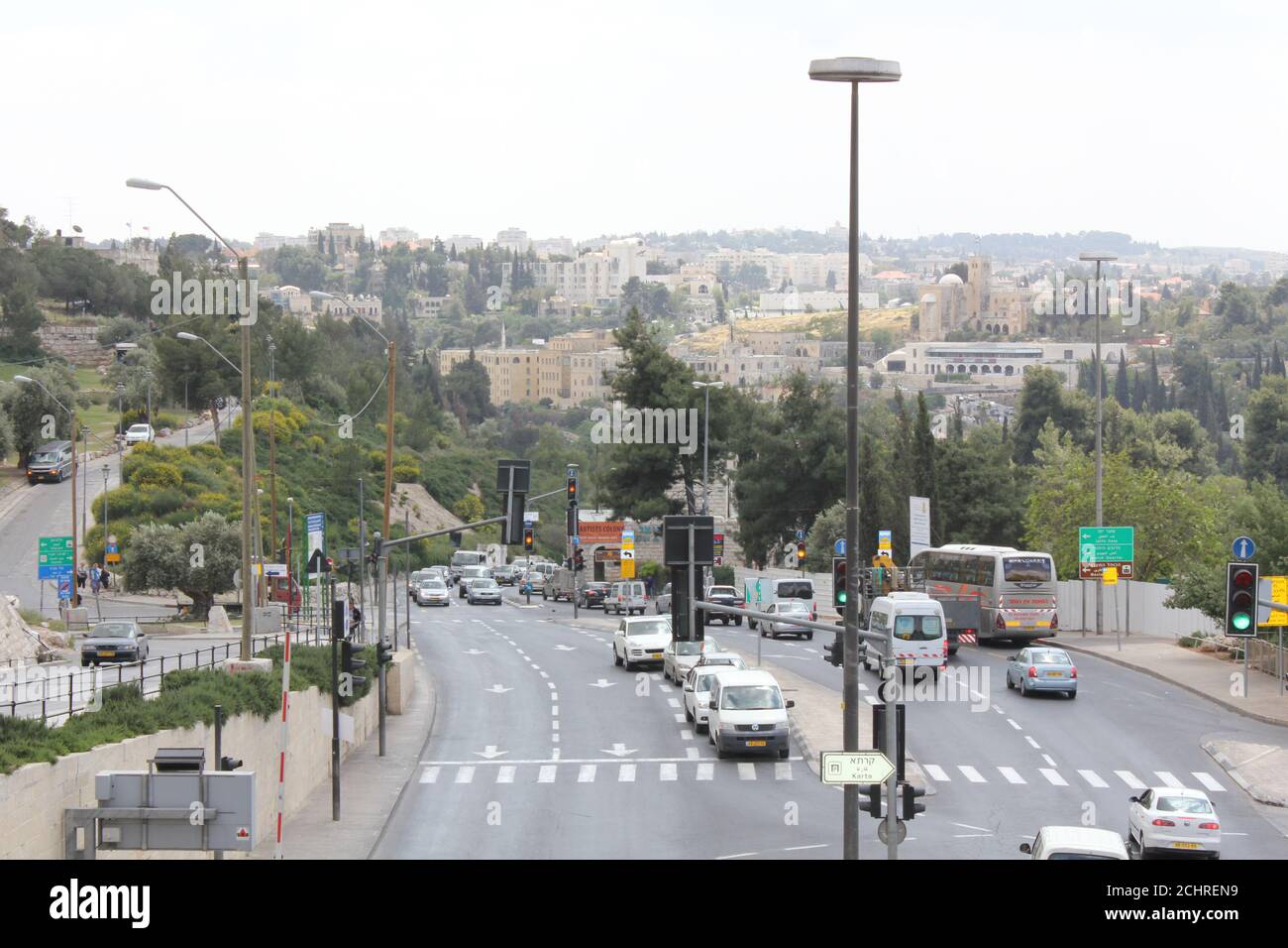 View central jerusalem hi-res stock photography and images - Alamy