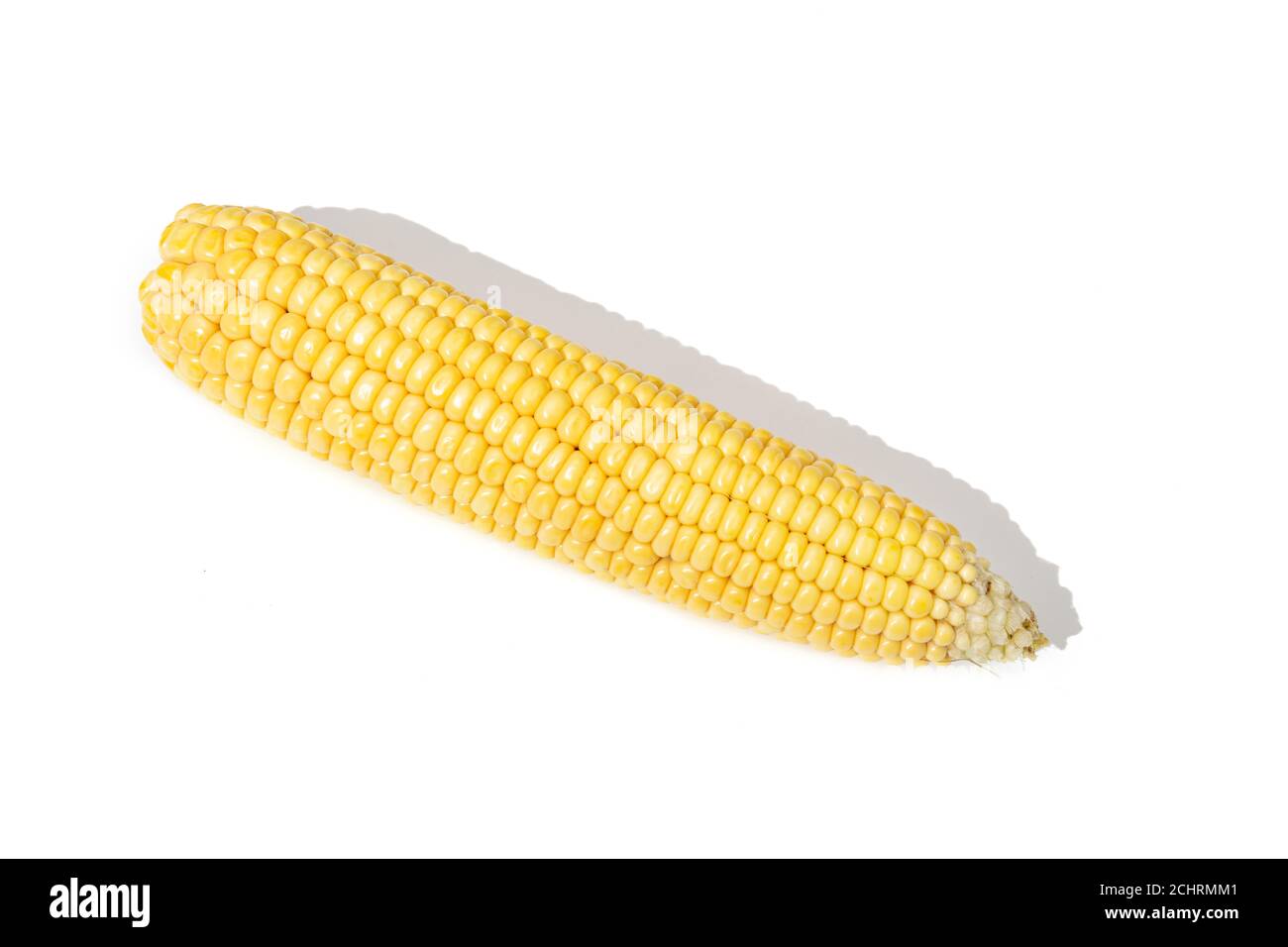 Ear corn isolated on white background. Raw maize Stock Photo - Alamy