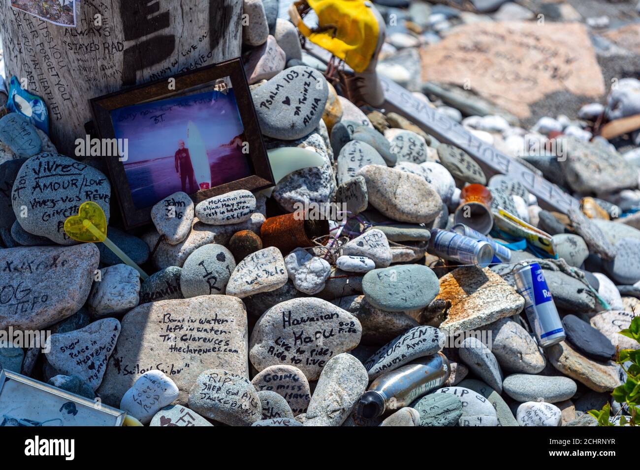 Surfer Patrick "Shep" Martin memorial from Ocean Drive Historic ...