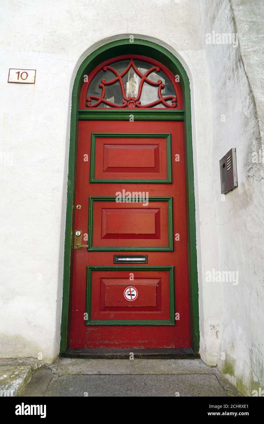Nice door, Old Town, Tallinn, Estonia, Europe Stock Photo - Alamy