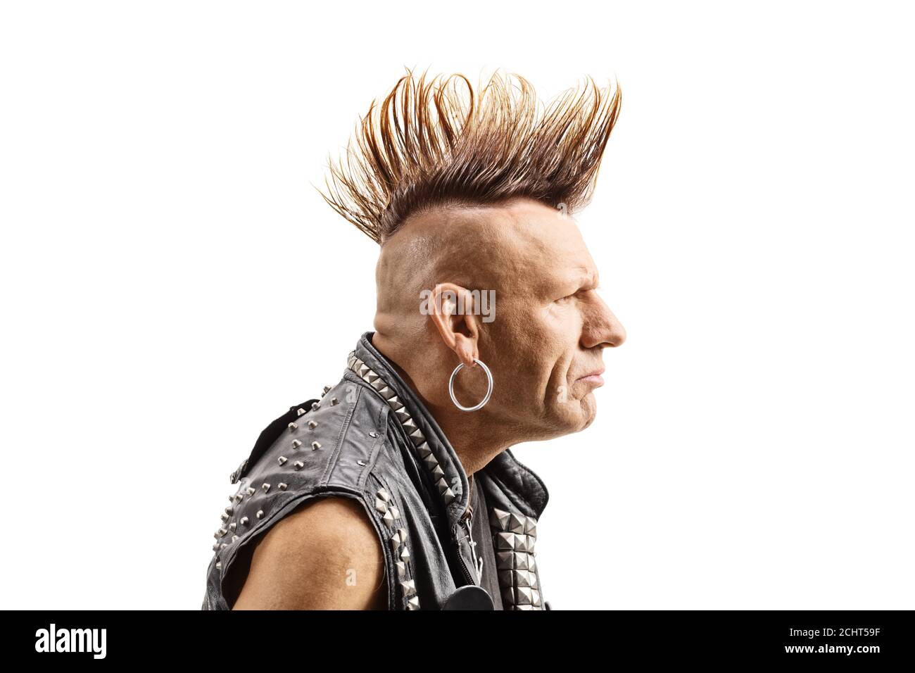 Punk mohawk hi-res stock photography and images - Alamy