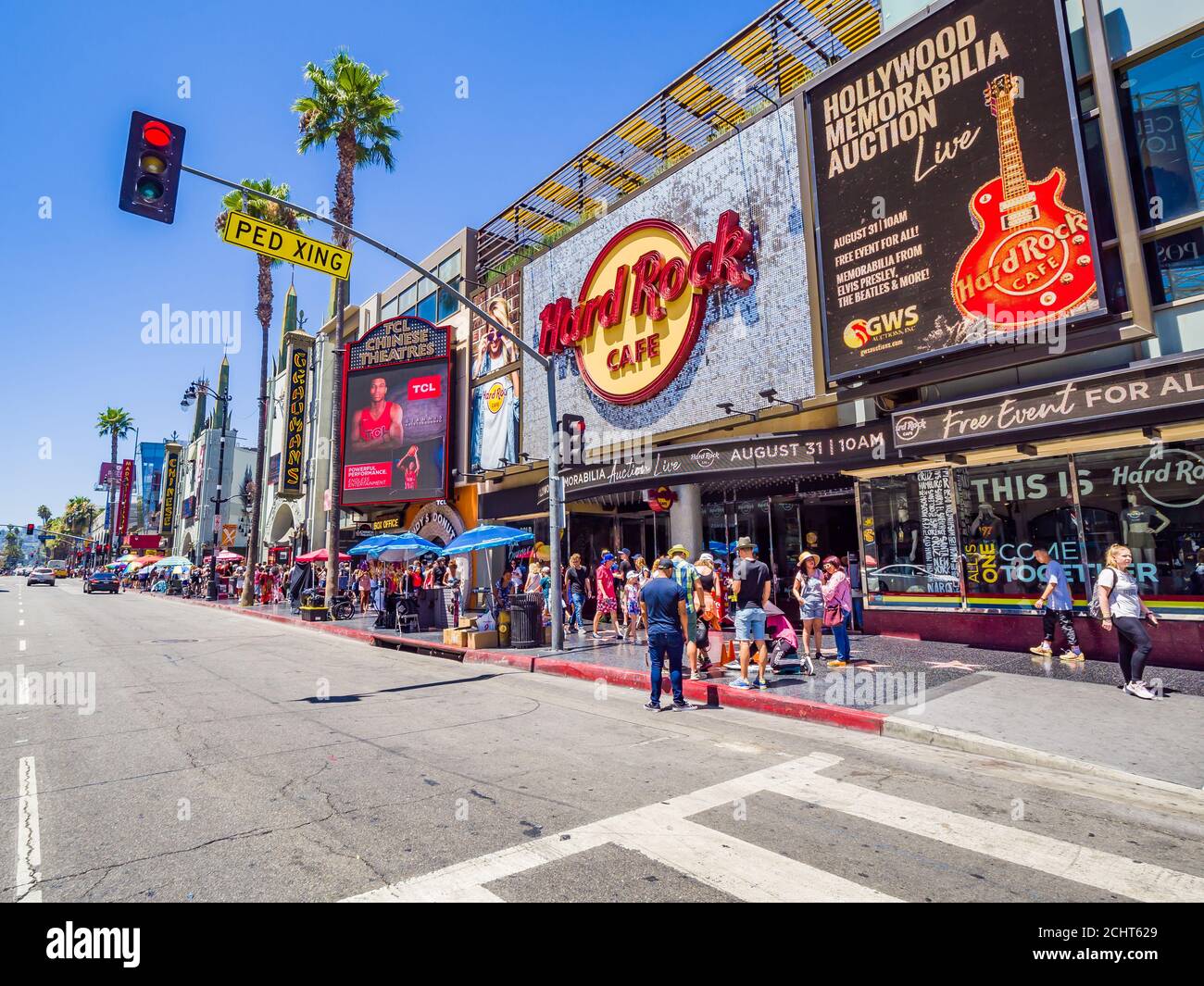 Shopping center walk fame hollywood High Resolution Stock Photography ...