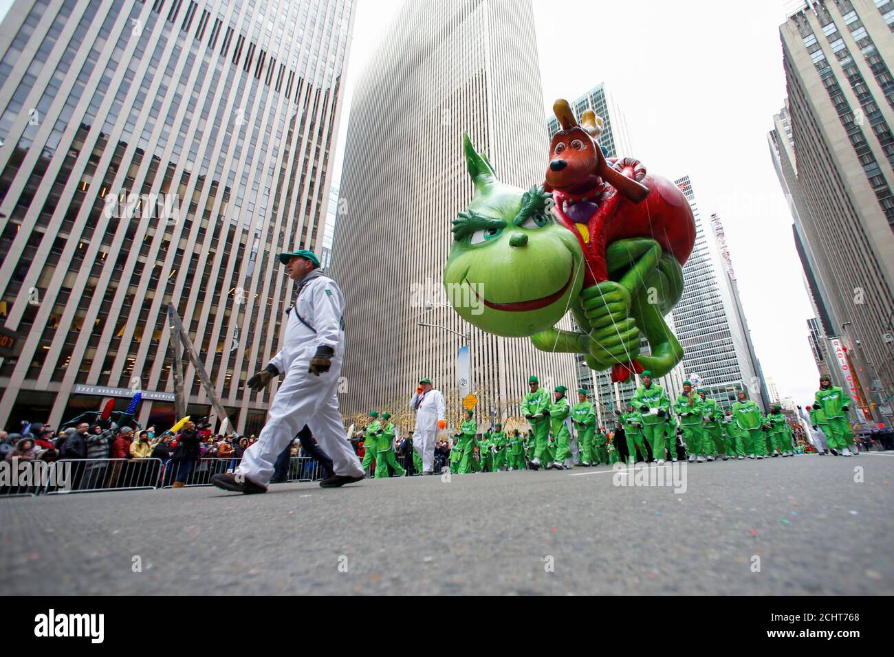 The grinch is in the parade hi-res stock photography and images - Alamy