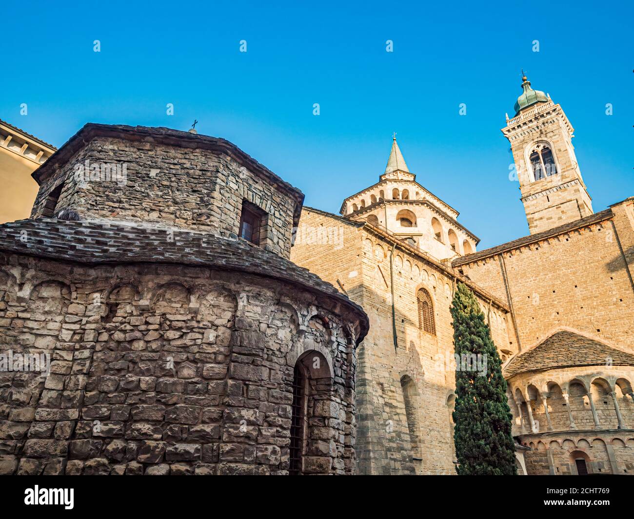 Citta Alta, Bergamo, Italy: The Old Town Stock Photo - Alamy