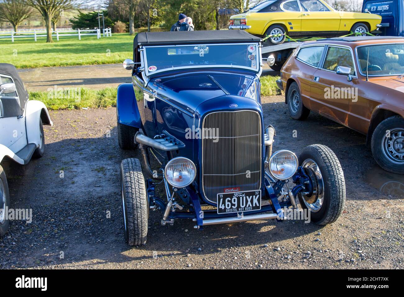 A classic 1935 Ford Model B Drop Coupe Reg No: UXK, at The Great ...