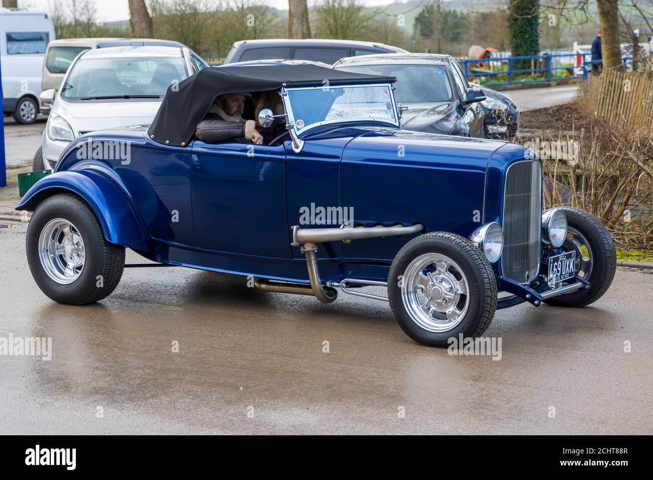 A classic 1935 Ford Model B Drop Coupe Reg No: UXK, at The Great ...