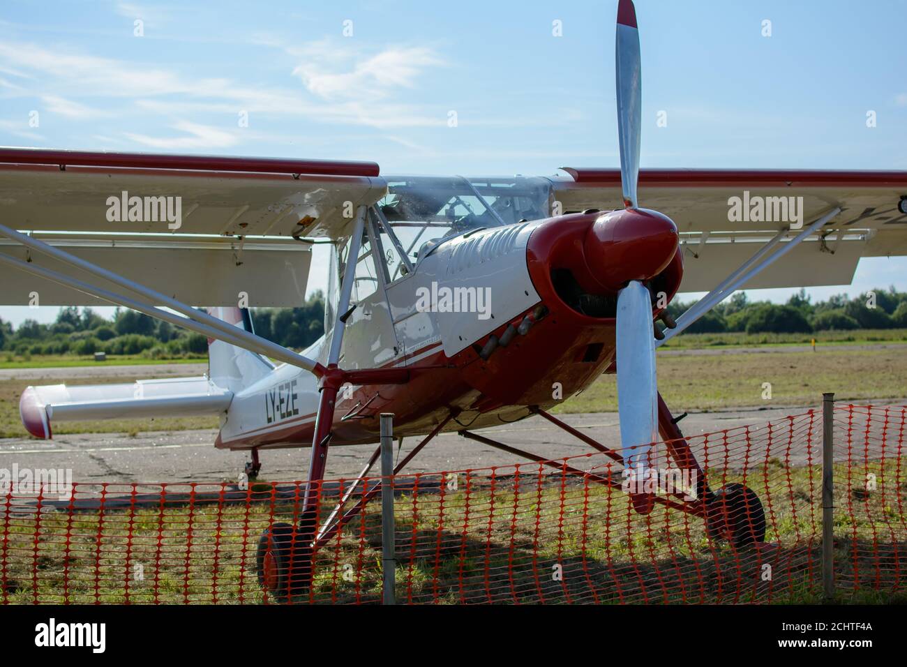 Aero L-60 Brigadýr at Spilves Aviation Festival exhibition Stock Photo ...