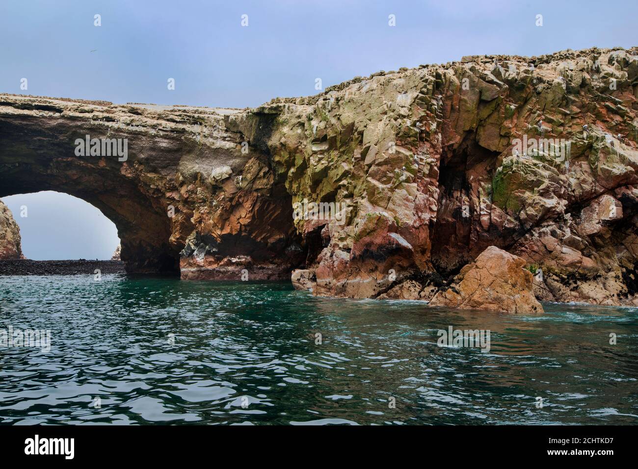 Sea Caves, Arches, and Soaring Cliffs, Paracas, Ballestas Islands ...