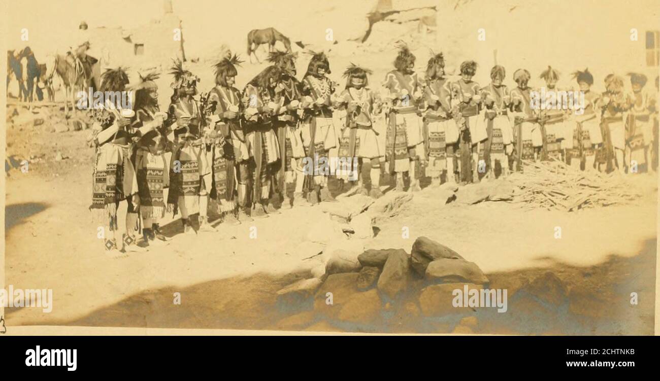 . The snake dance of the Moqui Indians . ^-^^r. I Stock Photo - Alamy