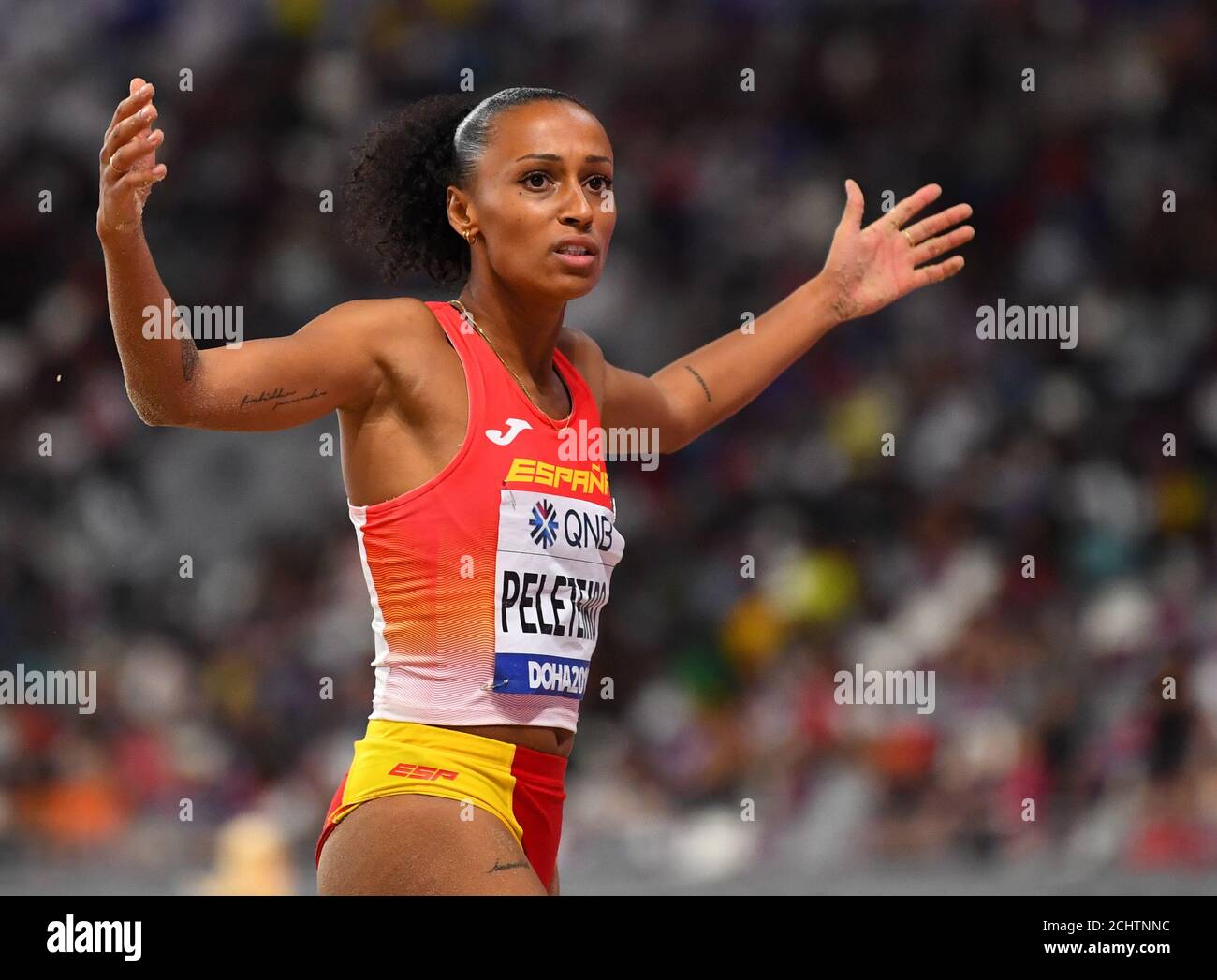 Ana Peleteiro Triple Jump High Resolution Stock Photography and Images ...