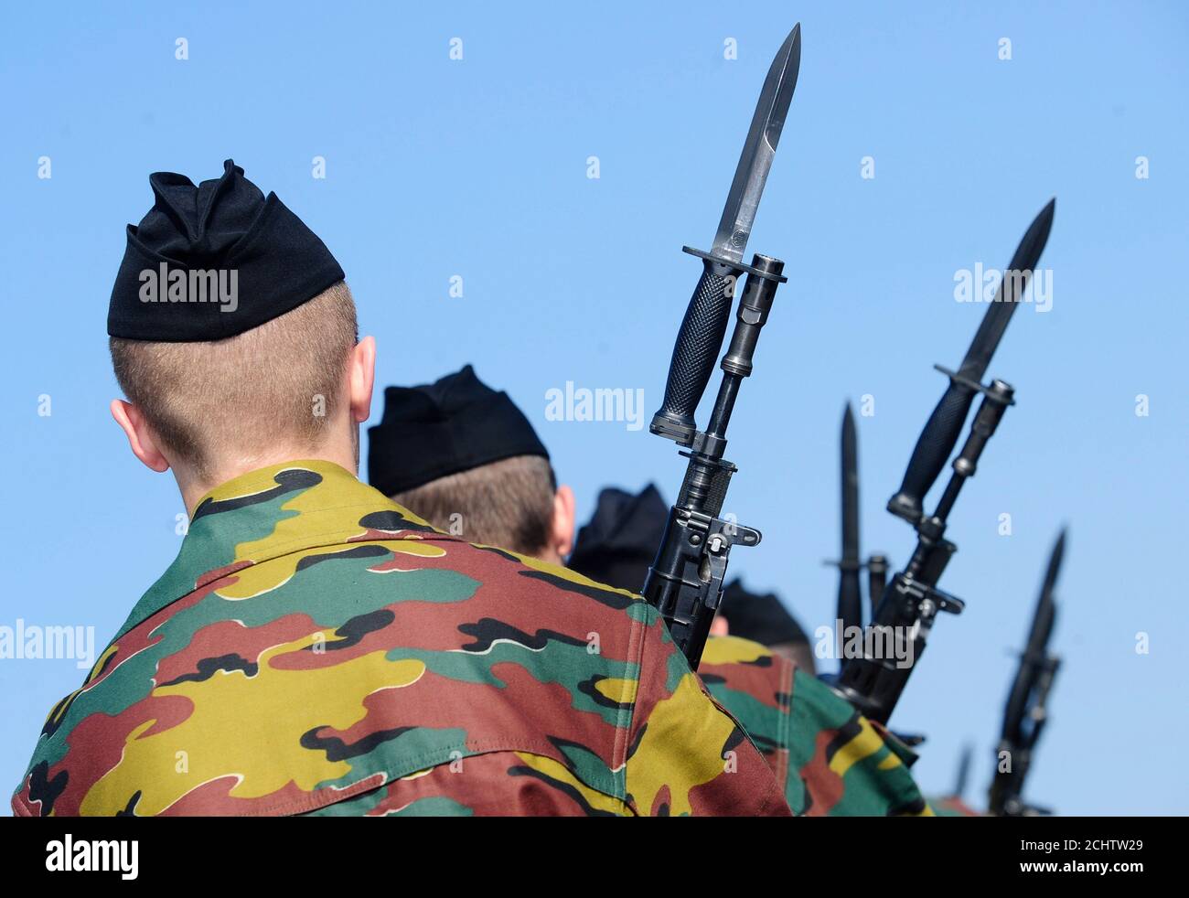 Belgium army parade hi-res stock photography and images - Alamy
