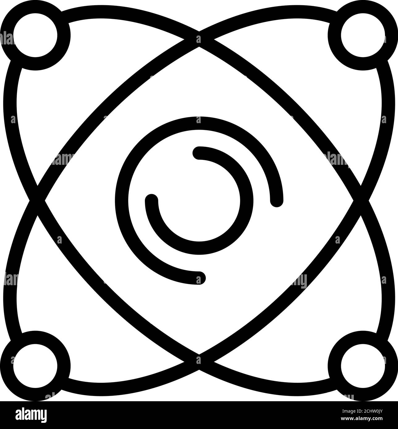 Electrical gyroscope icon, outline style Stock Vector Image & Art - Alamy