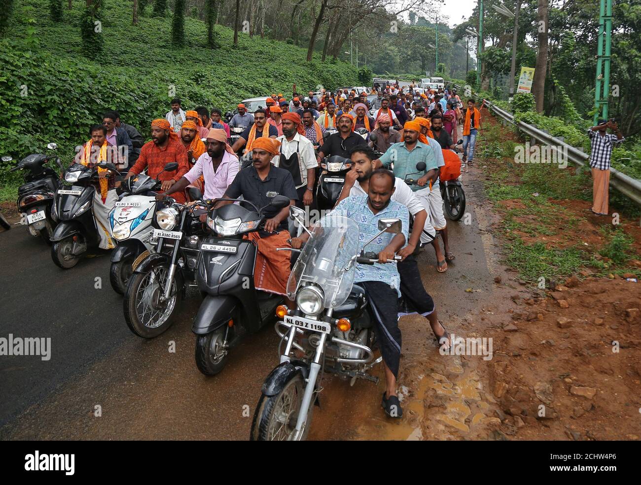 Women kerala protest hi-res stock photography and images - Alamy