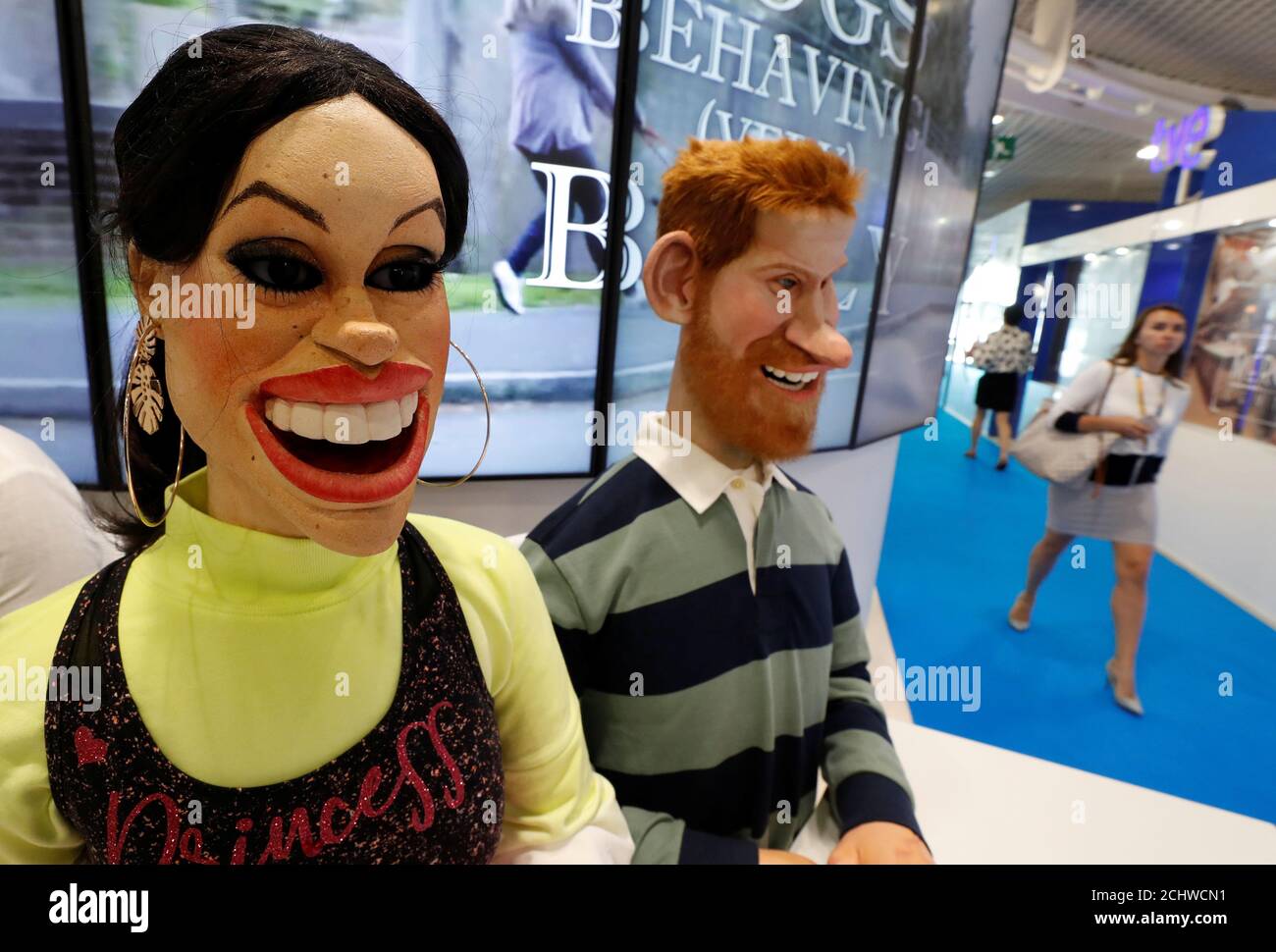 The puppets of spitting image hi-res stock photography and images - Alamy