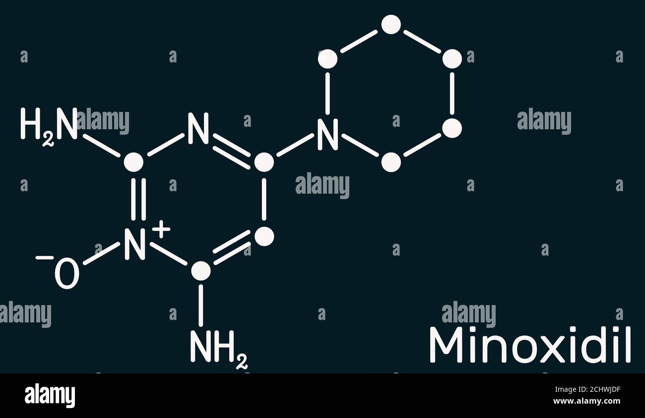 Minoxidil Structure