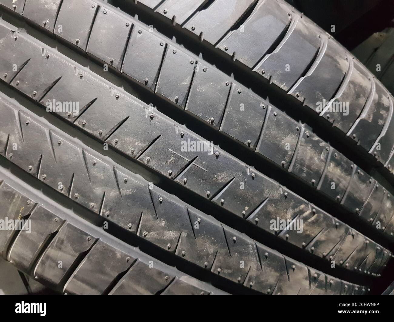 Car tyre warehouse Stock Photo - Alamy