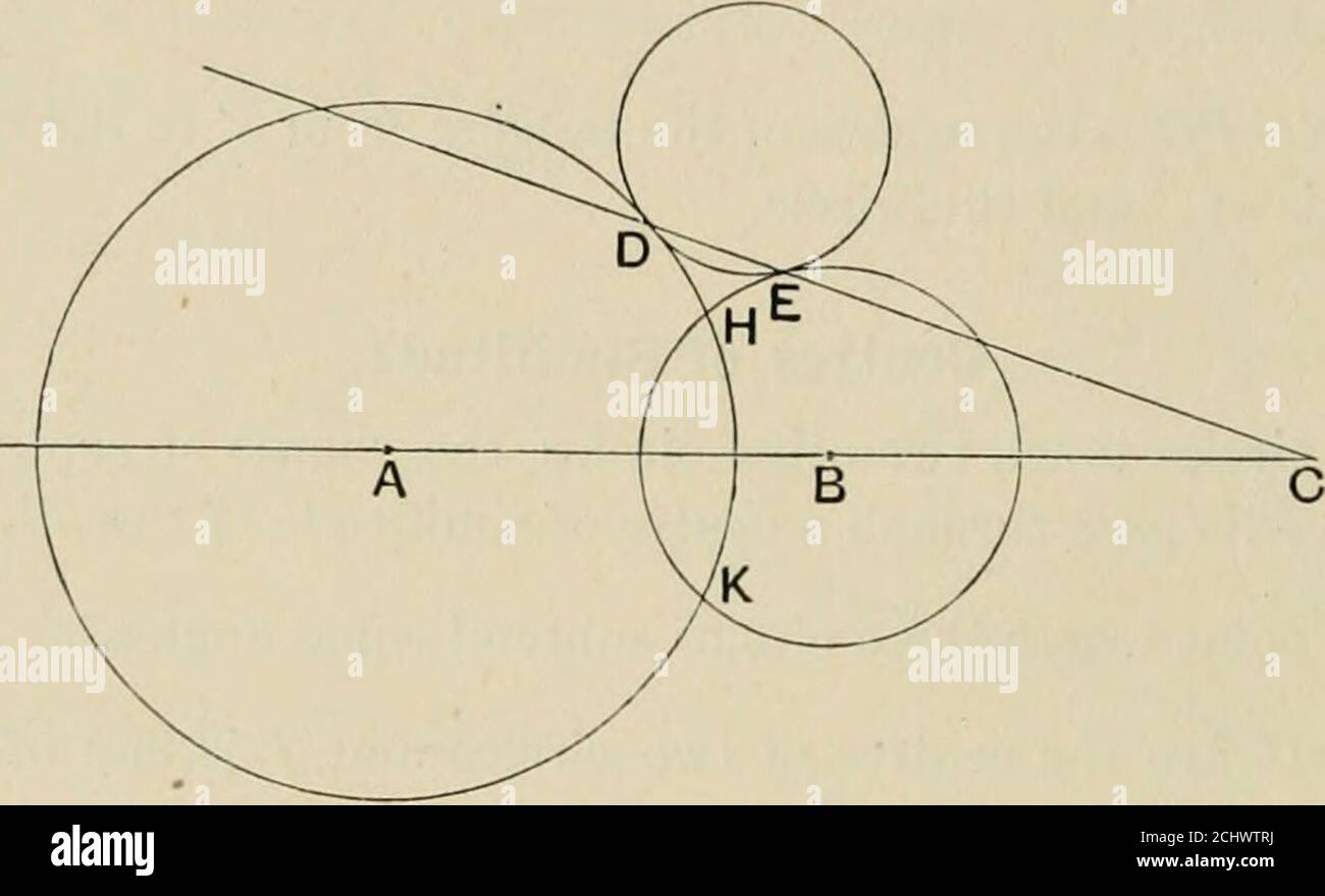 . The principles of projective geometry applied to the straight line ...