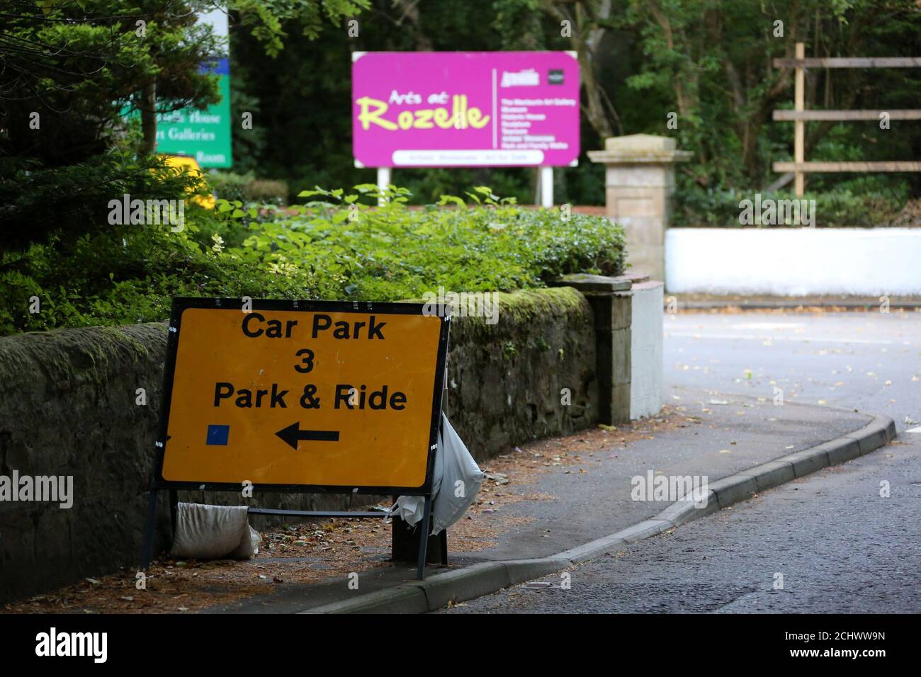 Moveable Road Signs High Resolution Stock Photography and Images - Alamy