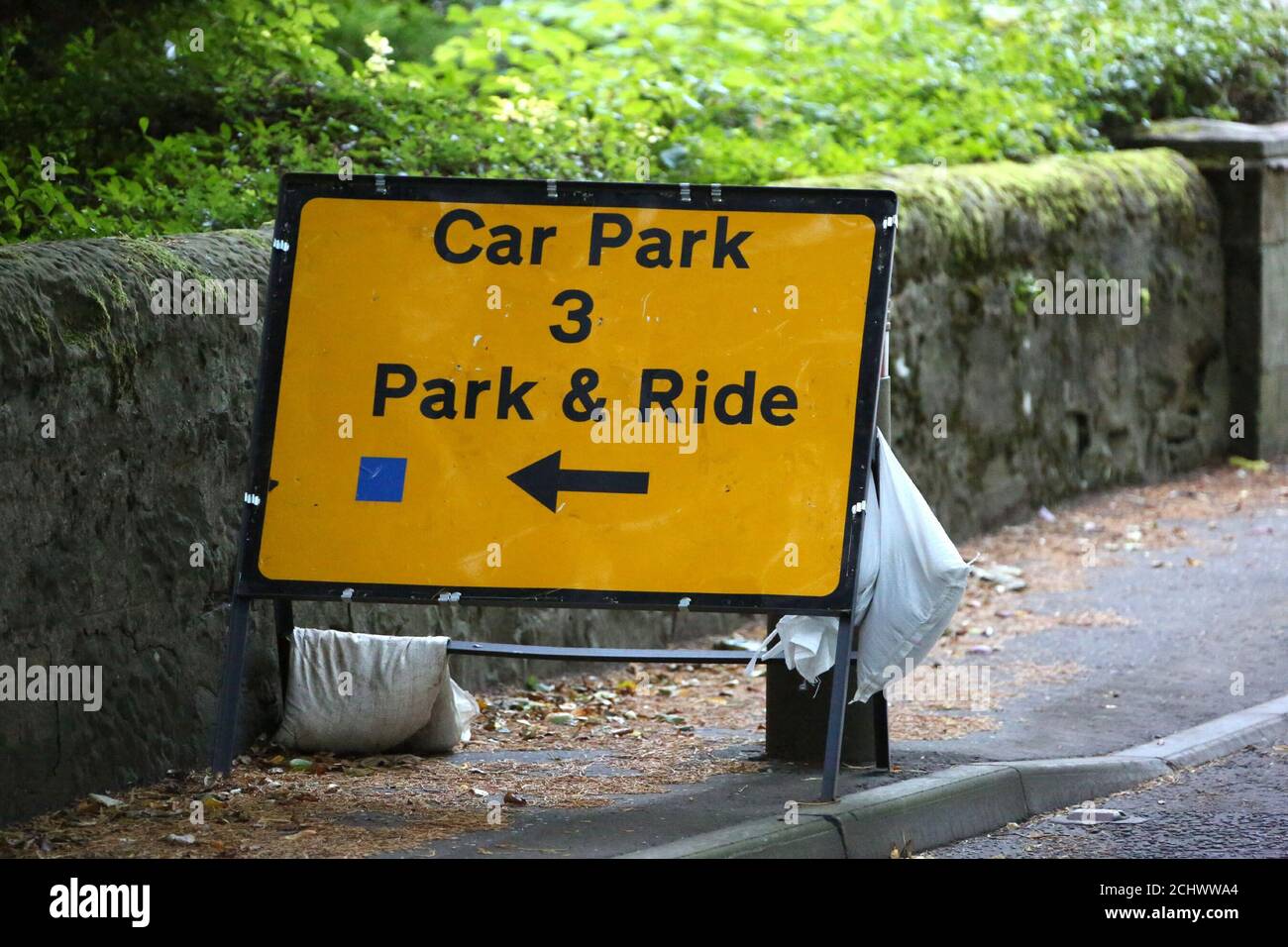 Moveable road signs hi-res stock photography and images - Alamy