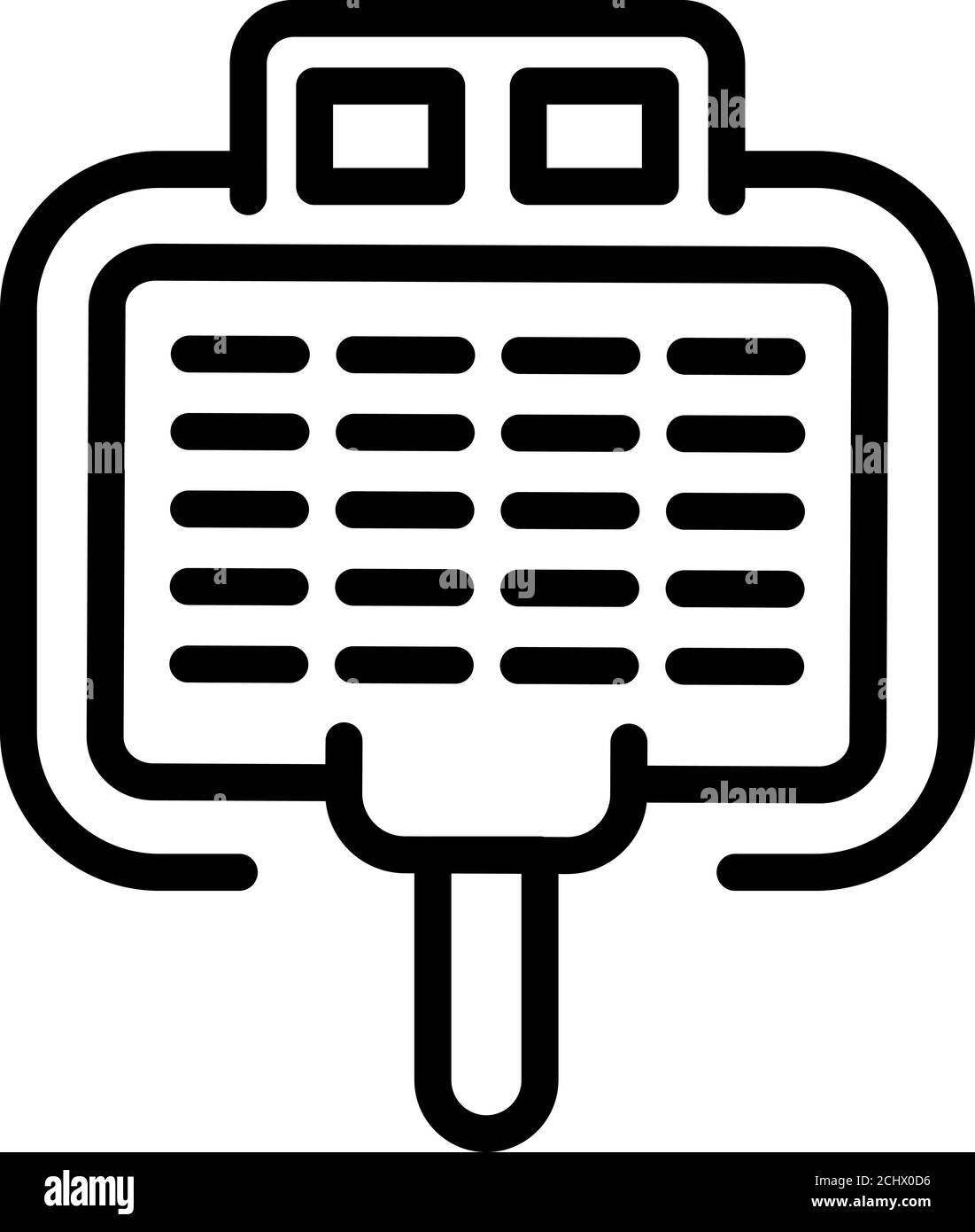 Oil deep fryer icon, outline style Stock Vector Image & Art - Alamy