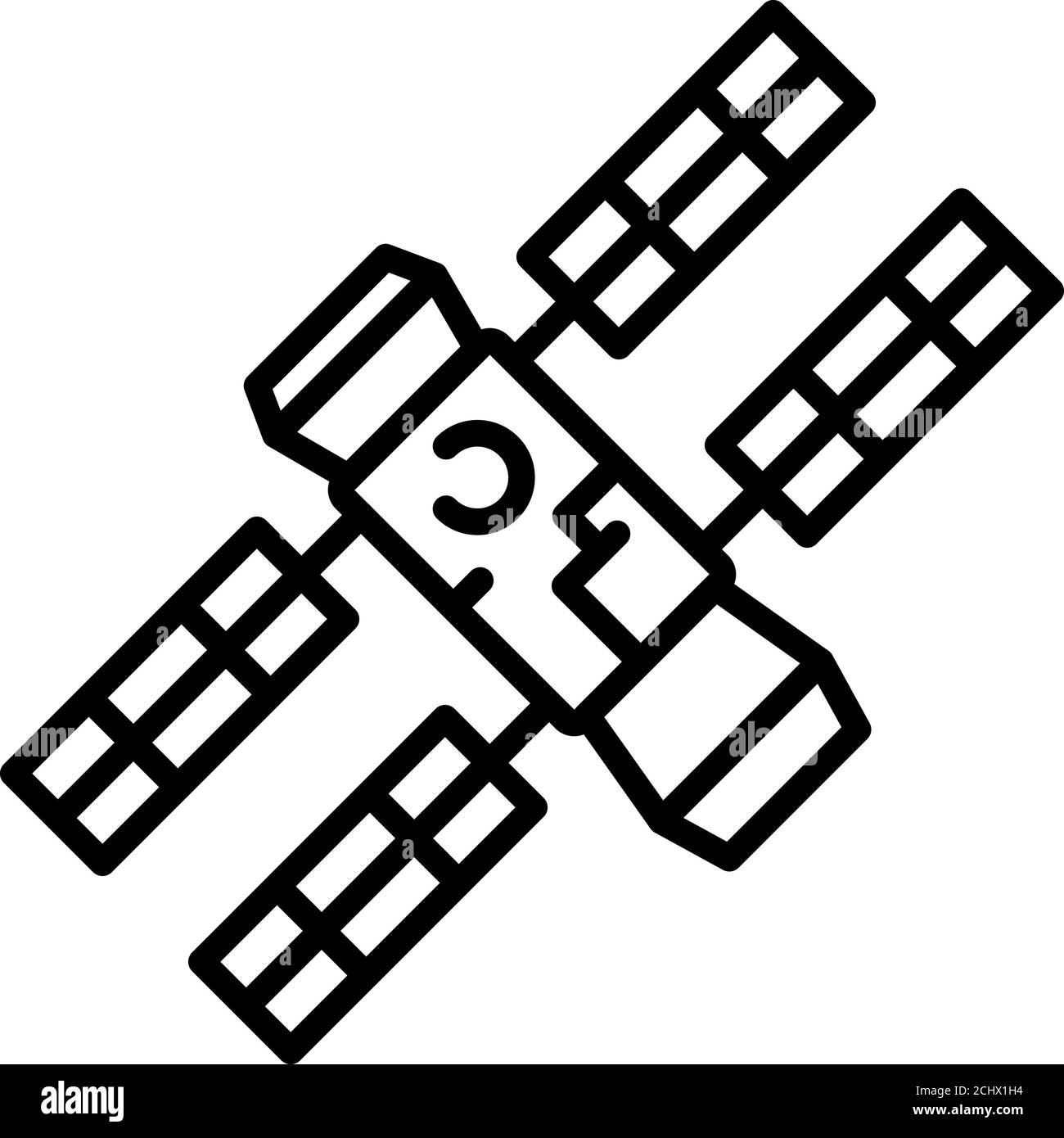 Space rocket capsule icon Black and White Stock Photos & Images - Alamy