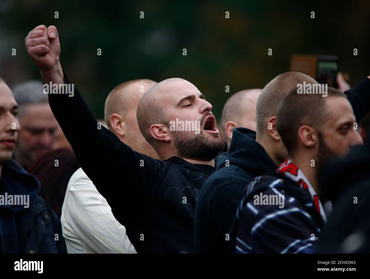 Far right movement hi-res stock photography and images - Alamy