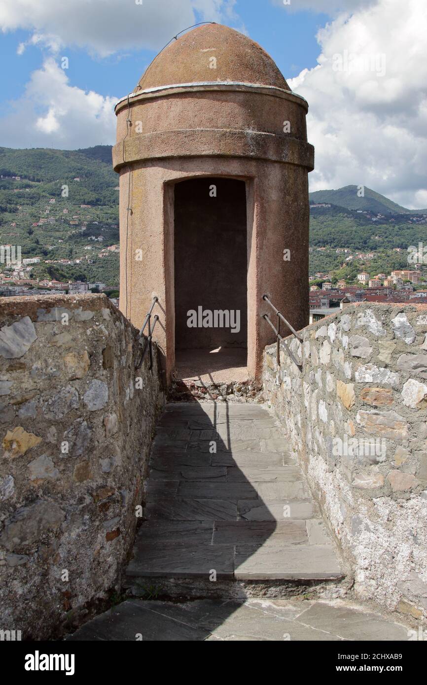 sentrybox at the corners of the fortifications of an 18th-century ...