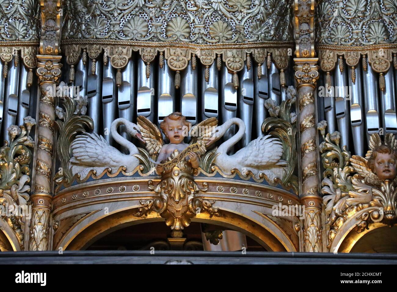 Rococo organ hi-res stock photography and images - Alamy