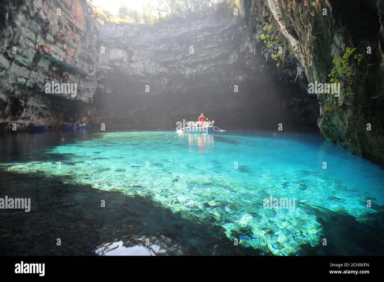 Sami kefalonia cave hi-res stock photography and images - Alamy
