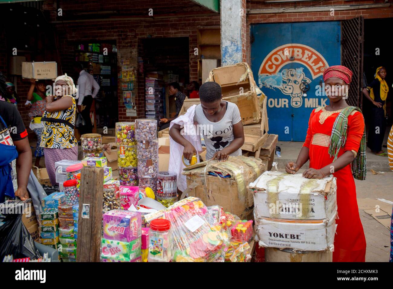 Makola Market Accra Ghana High Resolution Stock Photography and Images ...